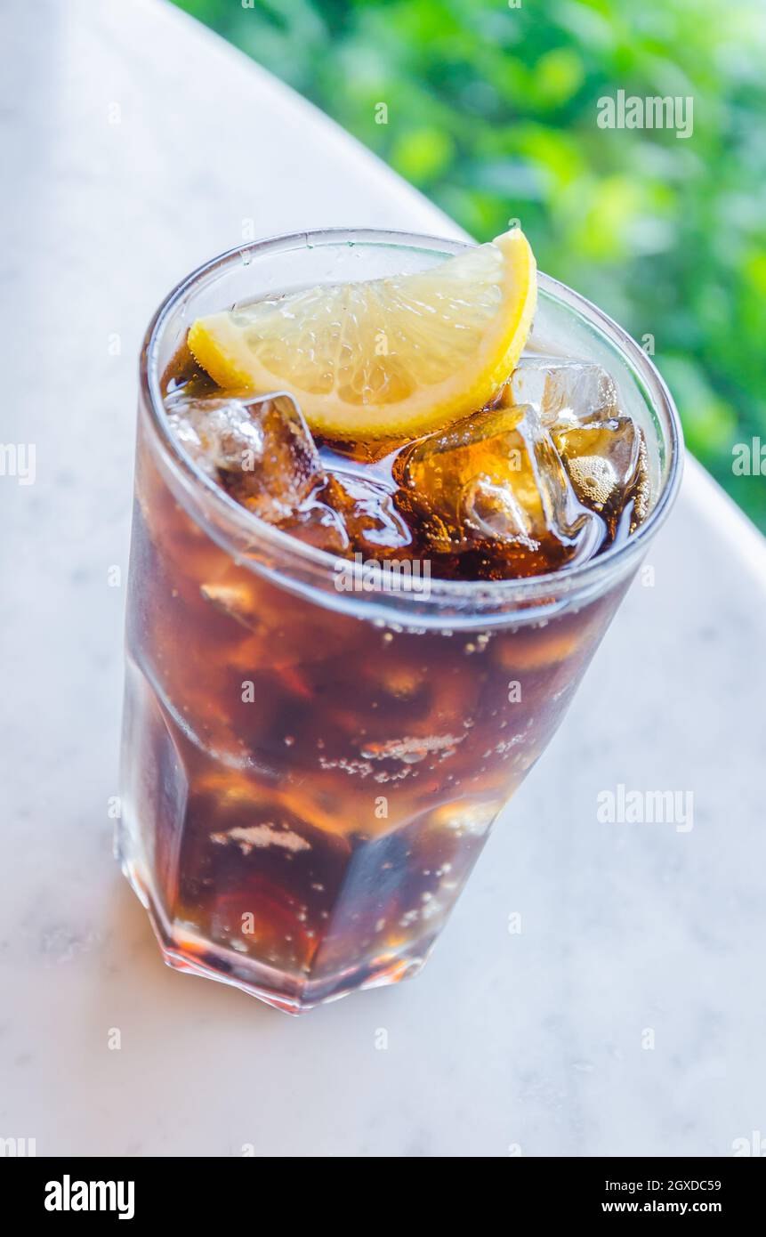 a Cocktail color gin composition Stock Photo - Alamy