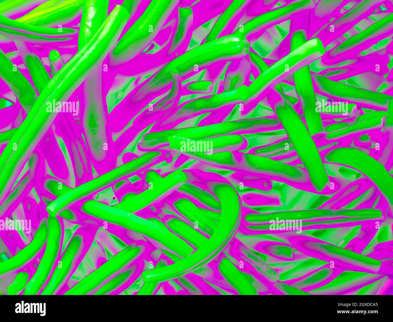 abstract green and magenta psychedelic texture useful as a background ...