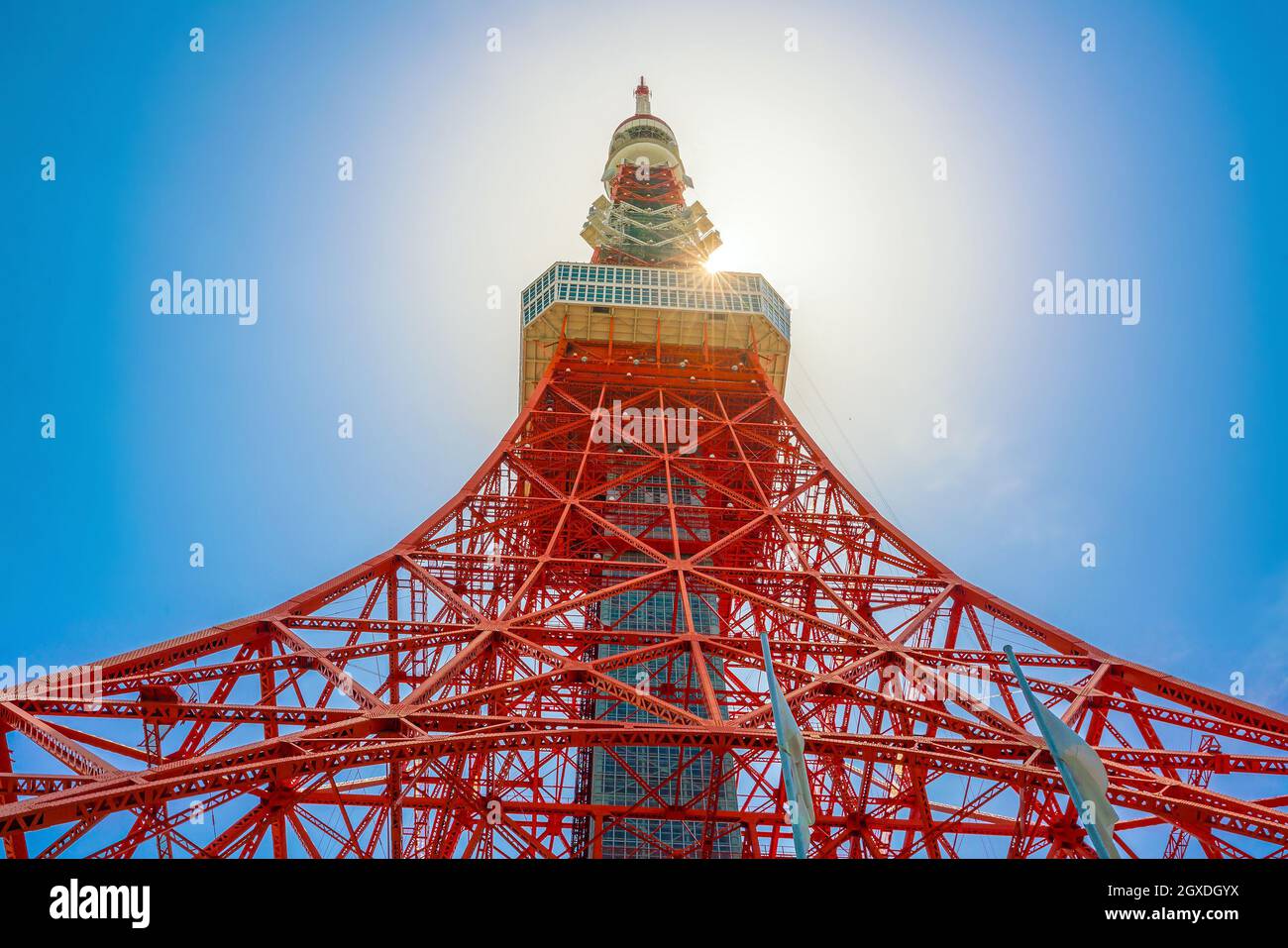 Tokyo tower bright sunny hi-res stock photography and images - Alamy