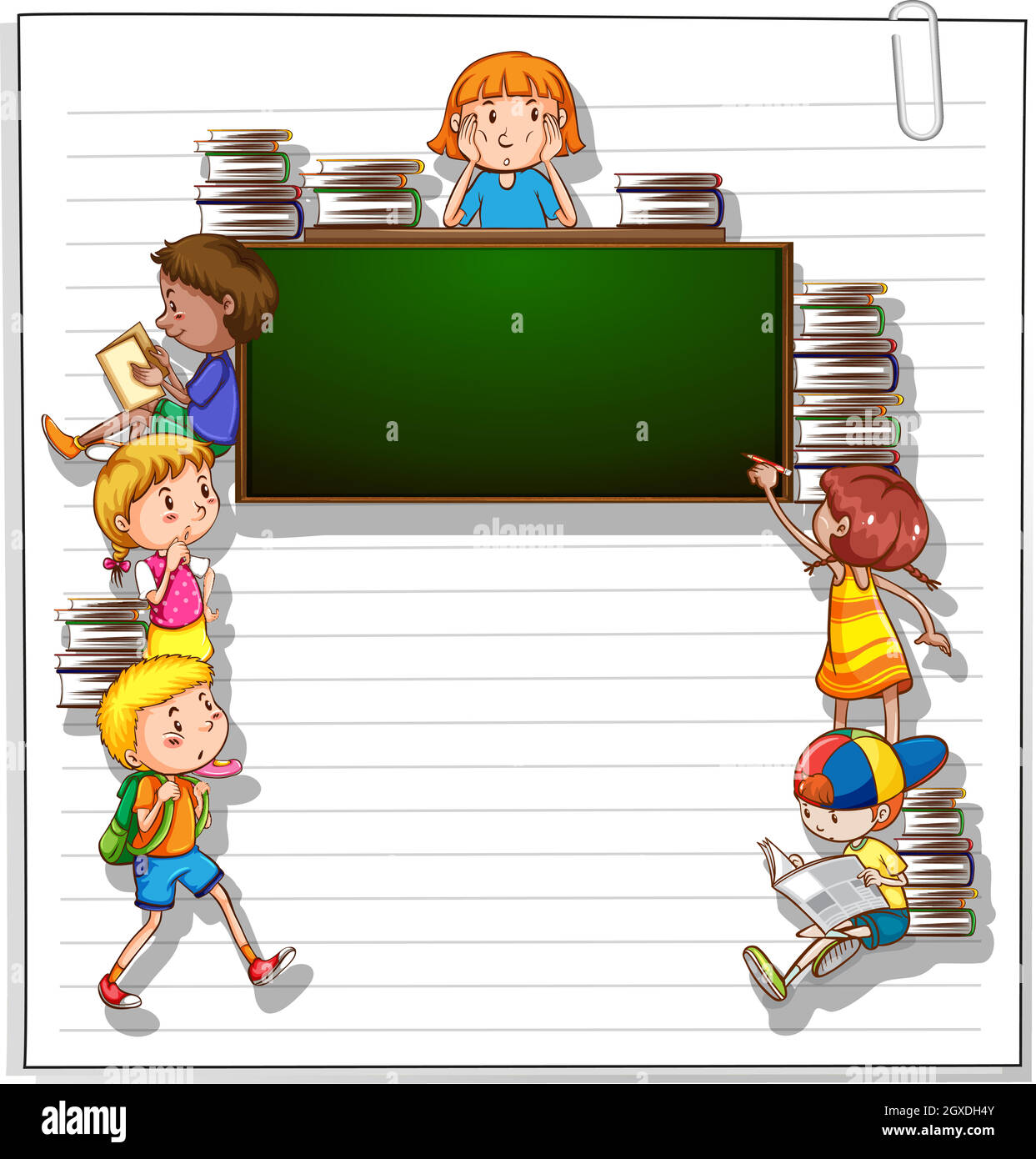 Reading Page Borders