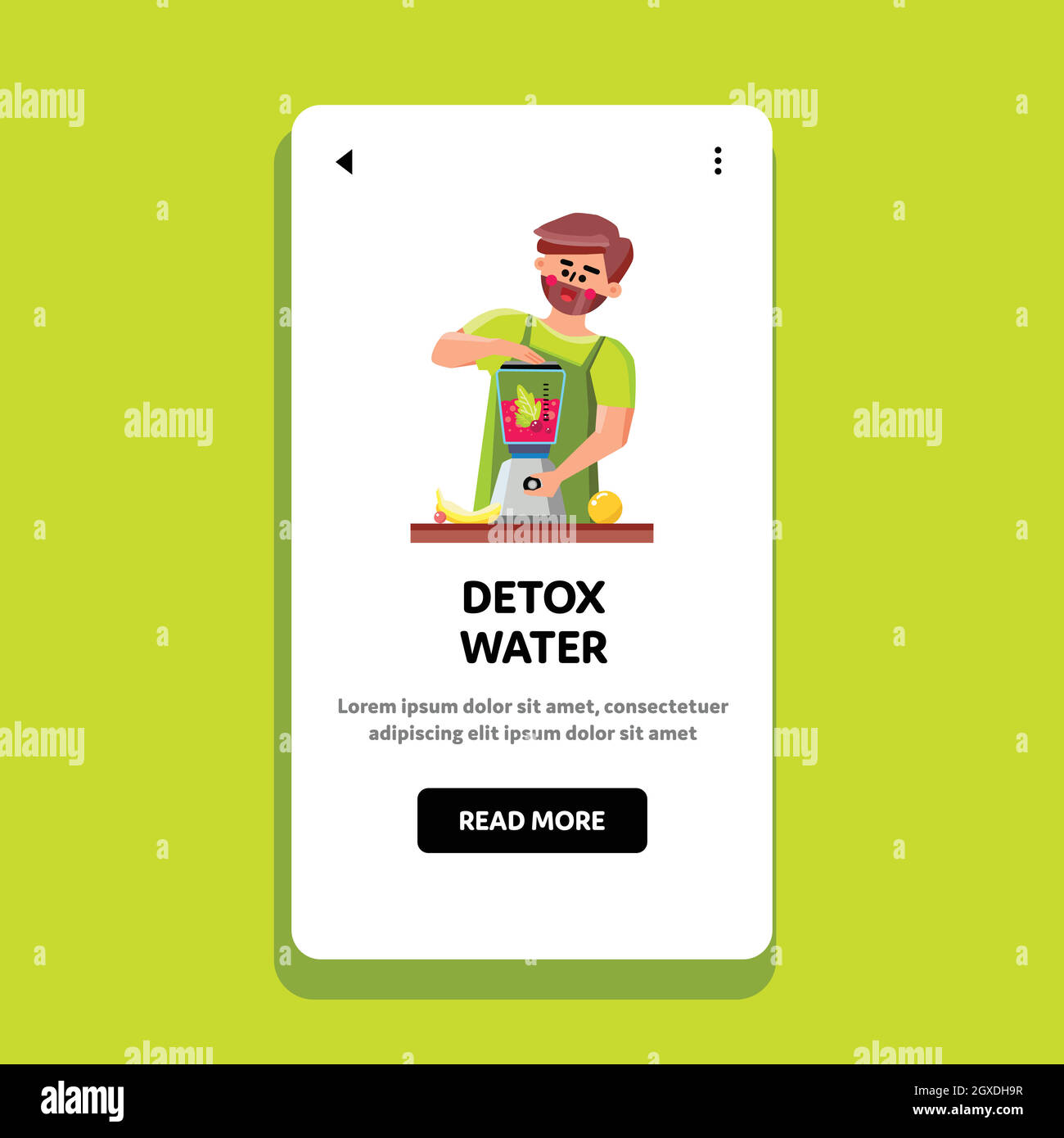 Person detox Stock Vector Images - Alamy