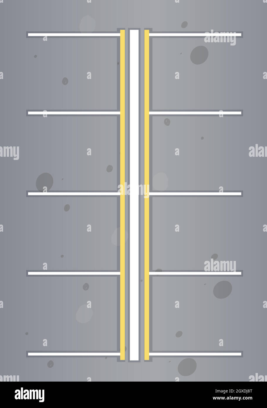 Top view of empty car park space Stock Vector Image & Art - Alamy