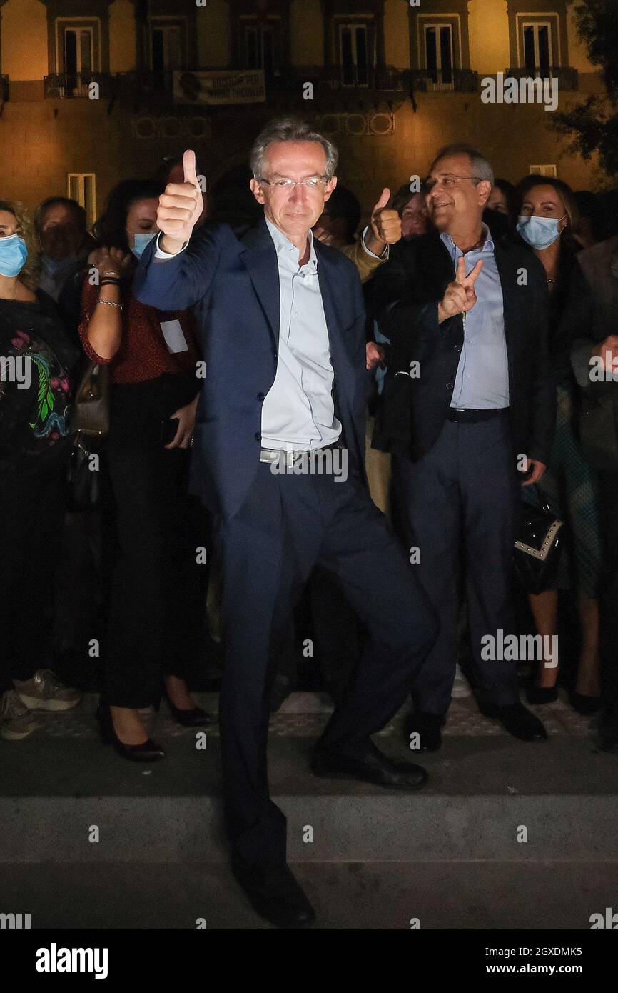Naples, Gaetano Manfredi is the new mayor of Naples. With 63 per cent ...