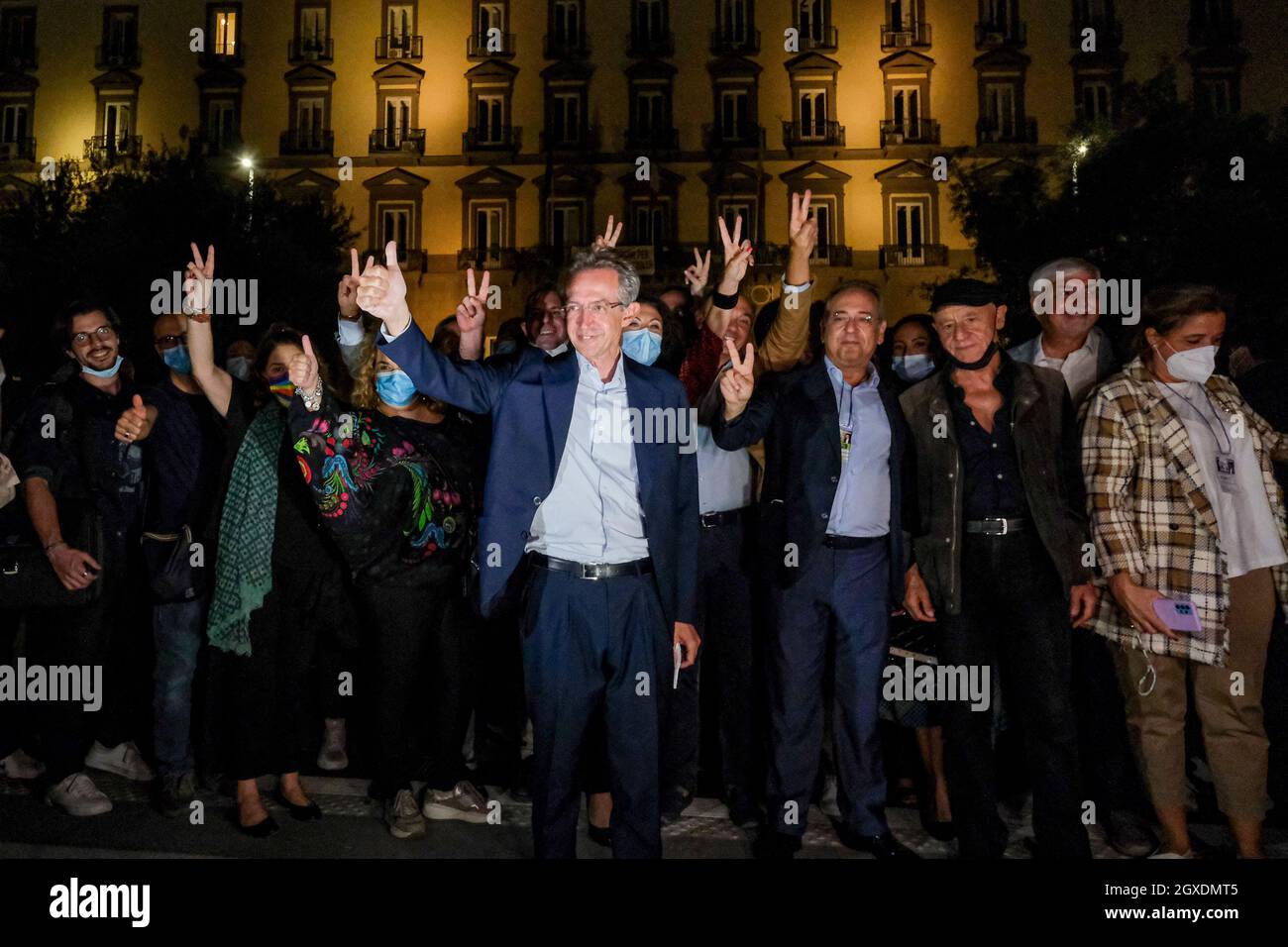 Naples, Gaetano Manfredi is the new mayor of Naples. With 63 per cent ...