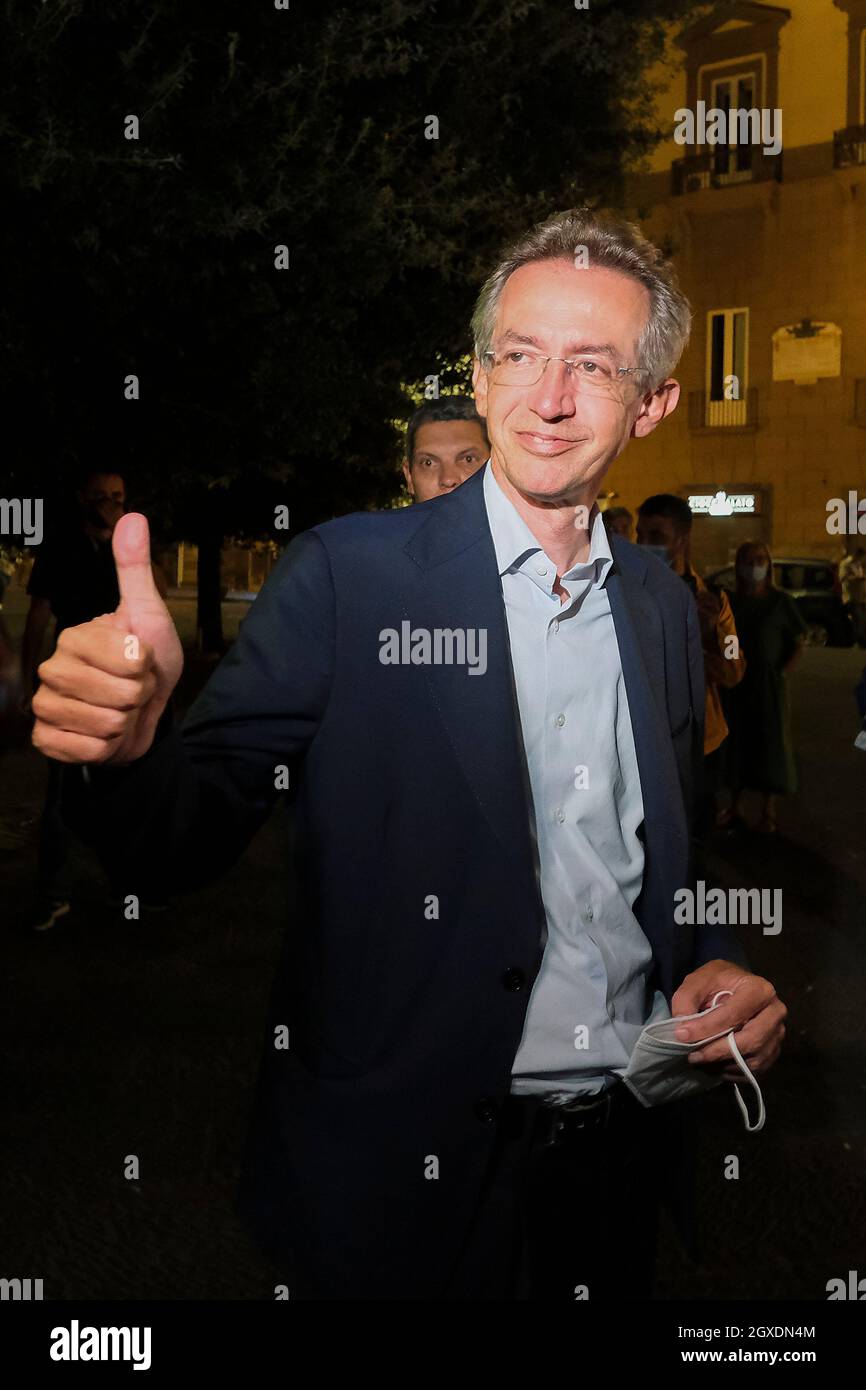 Naples, Gaetano Manfredi is the new mayor of Naples. With 63 per cent ...