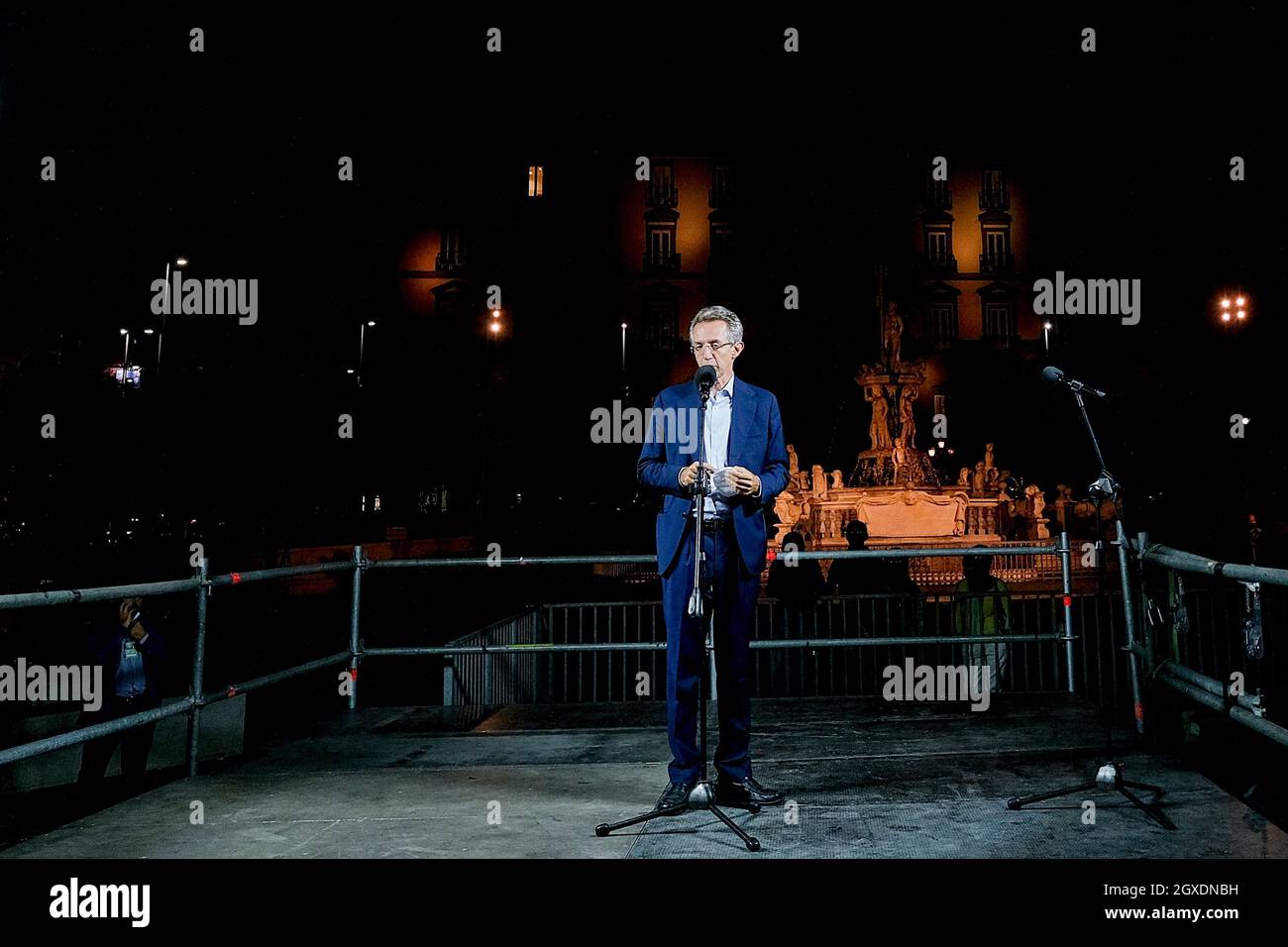 Naples, Gaetano Manfredi is the new mayor of Naples. With 63 per cent ...