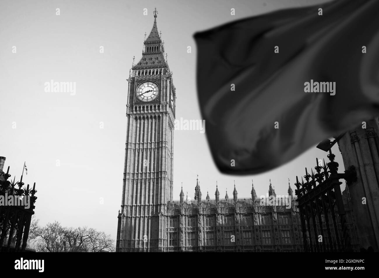 Britain mourning Black and White Stock Photos & Images - Alamy