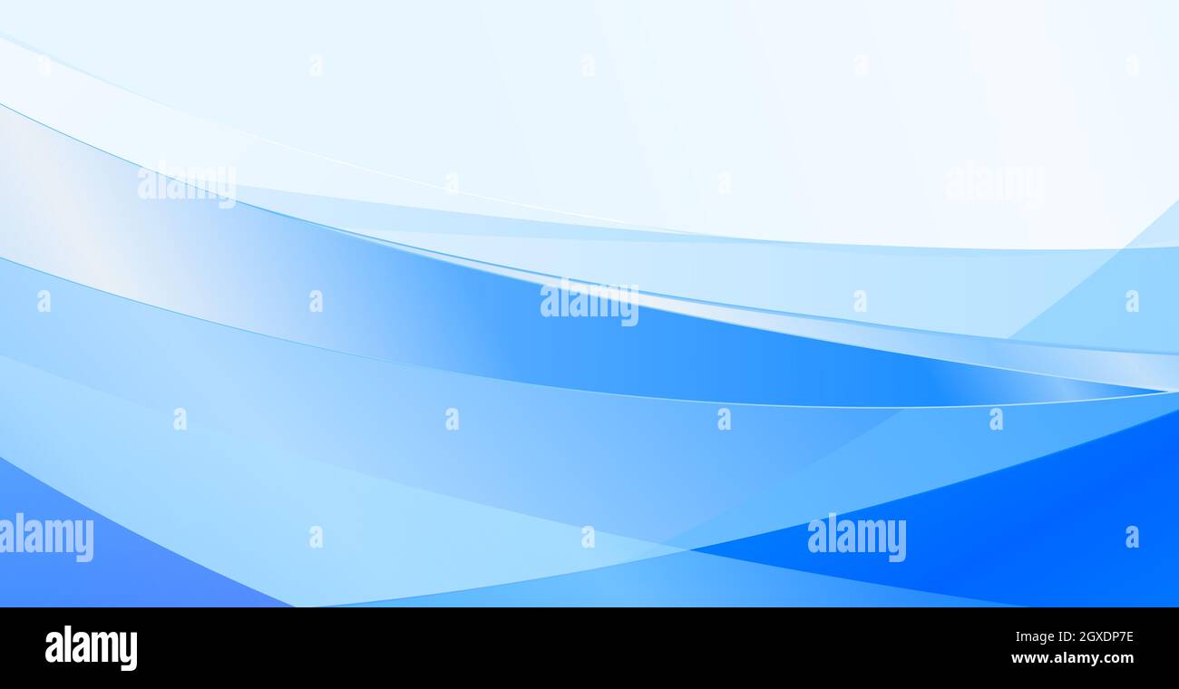 Blue lines on a white abstract background - Vector illustration Stock ...
