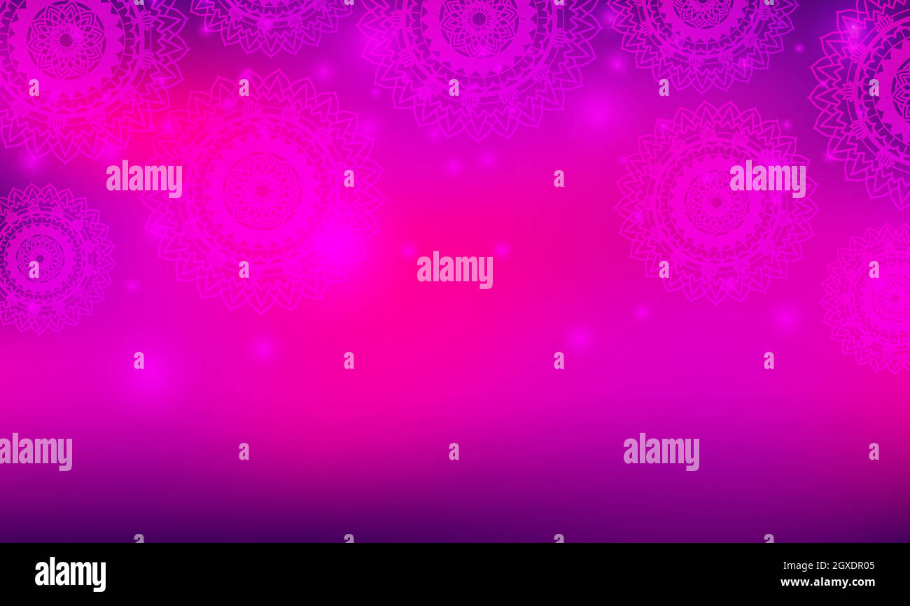 Pink floral theme Stock Vector Images - Alamy