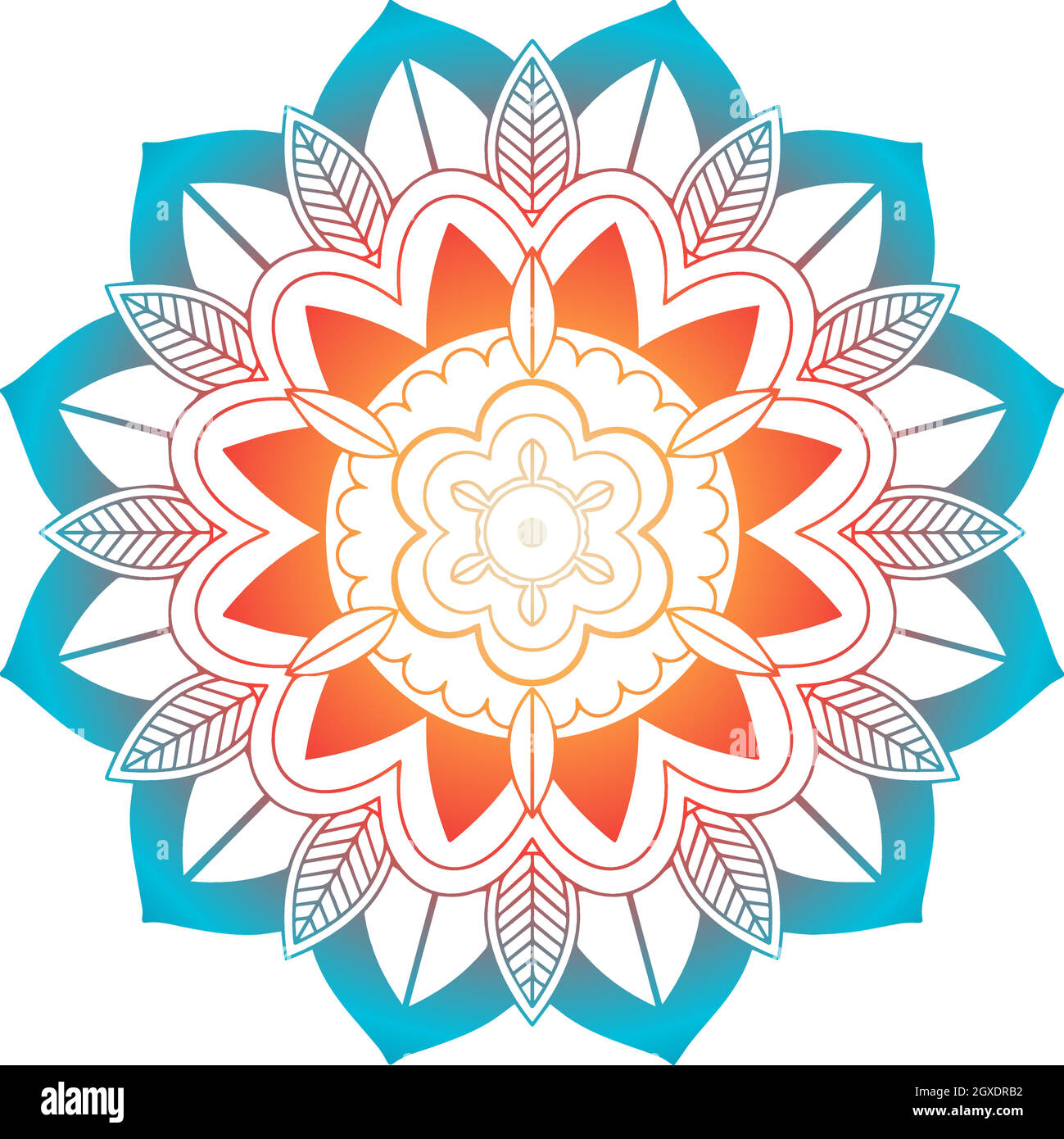 Circle shape orange color Stock Vector Images - Alamy