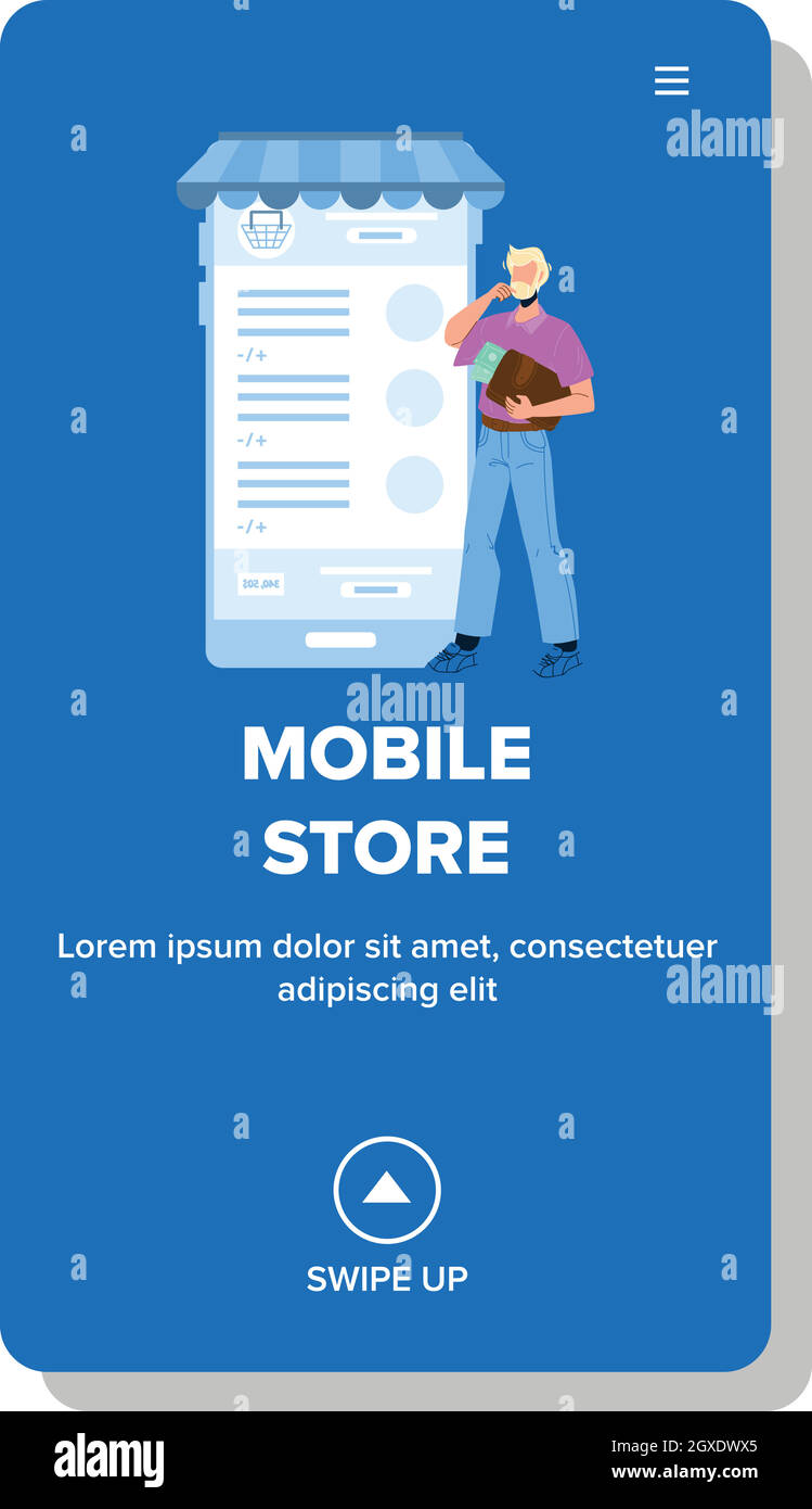 Paying application Stock Vector Images - Alamy