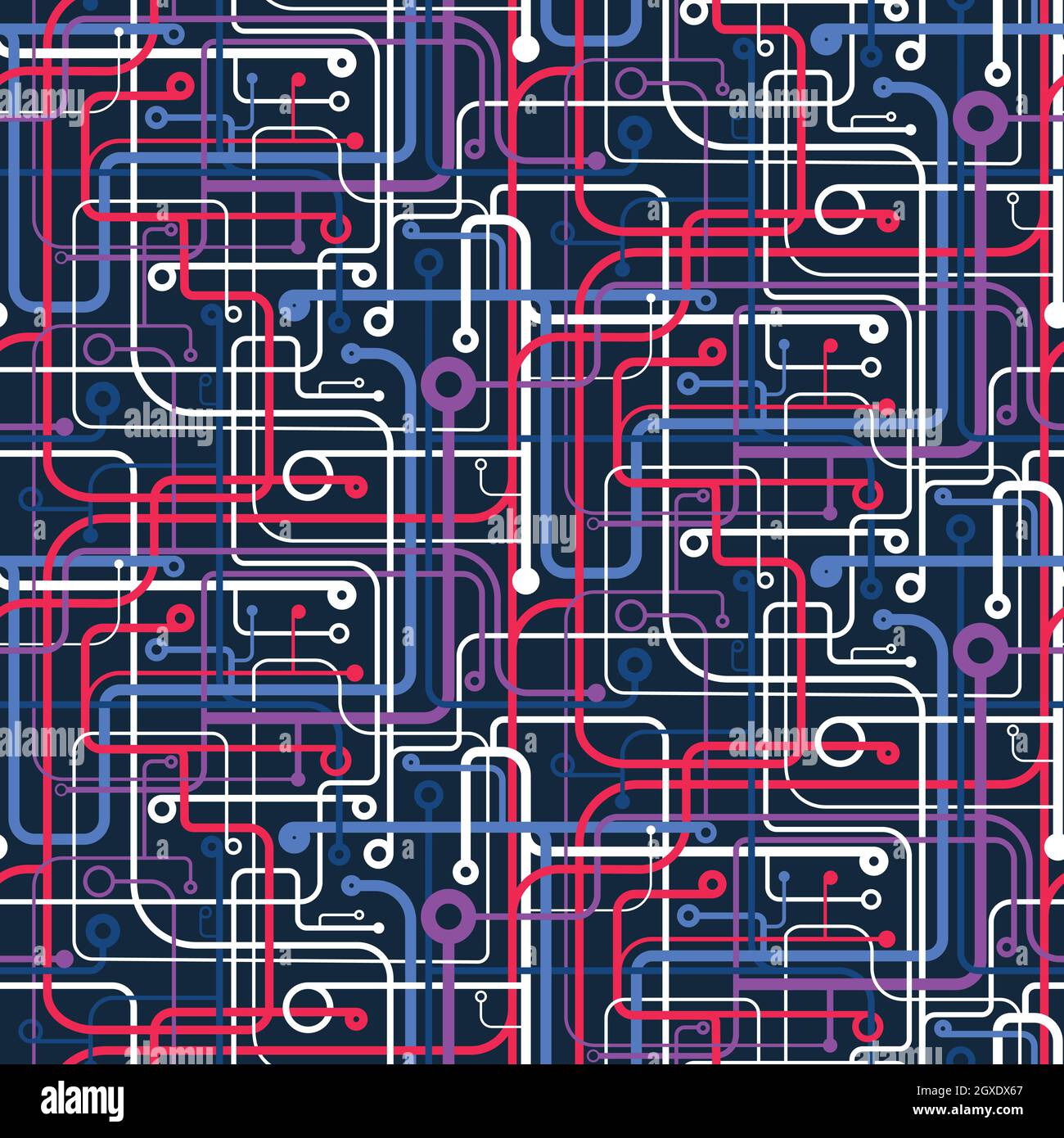 Intersecting circles Stock Vector Images - Alamy