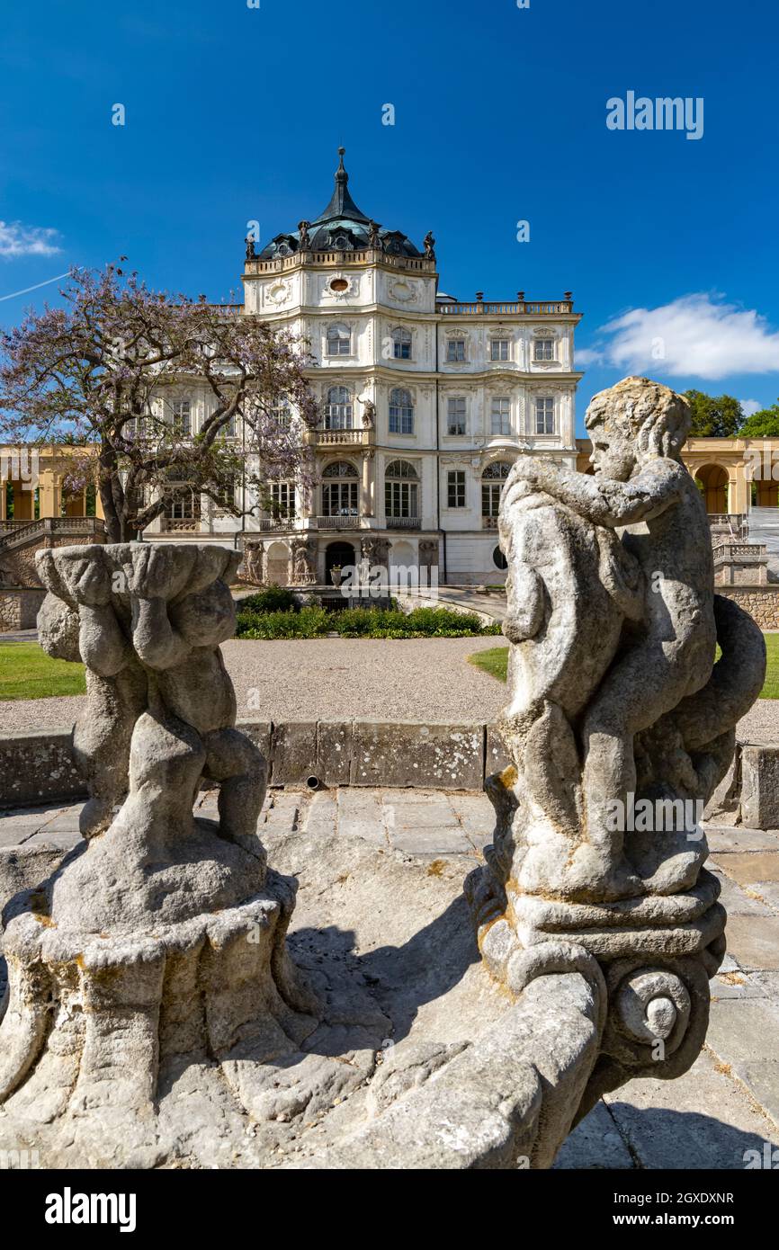 Ploskovice castle, Northern Bohemia, Czech Republic Stock Photo - Alamy