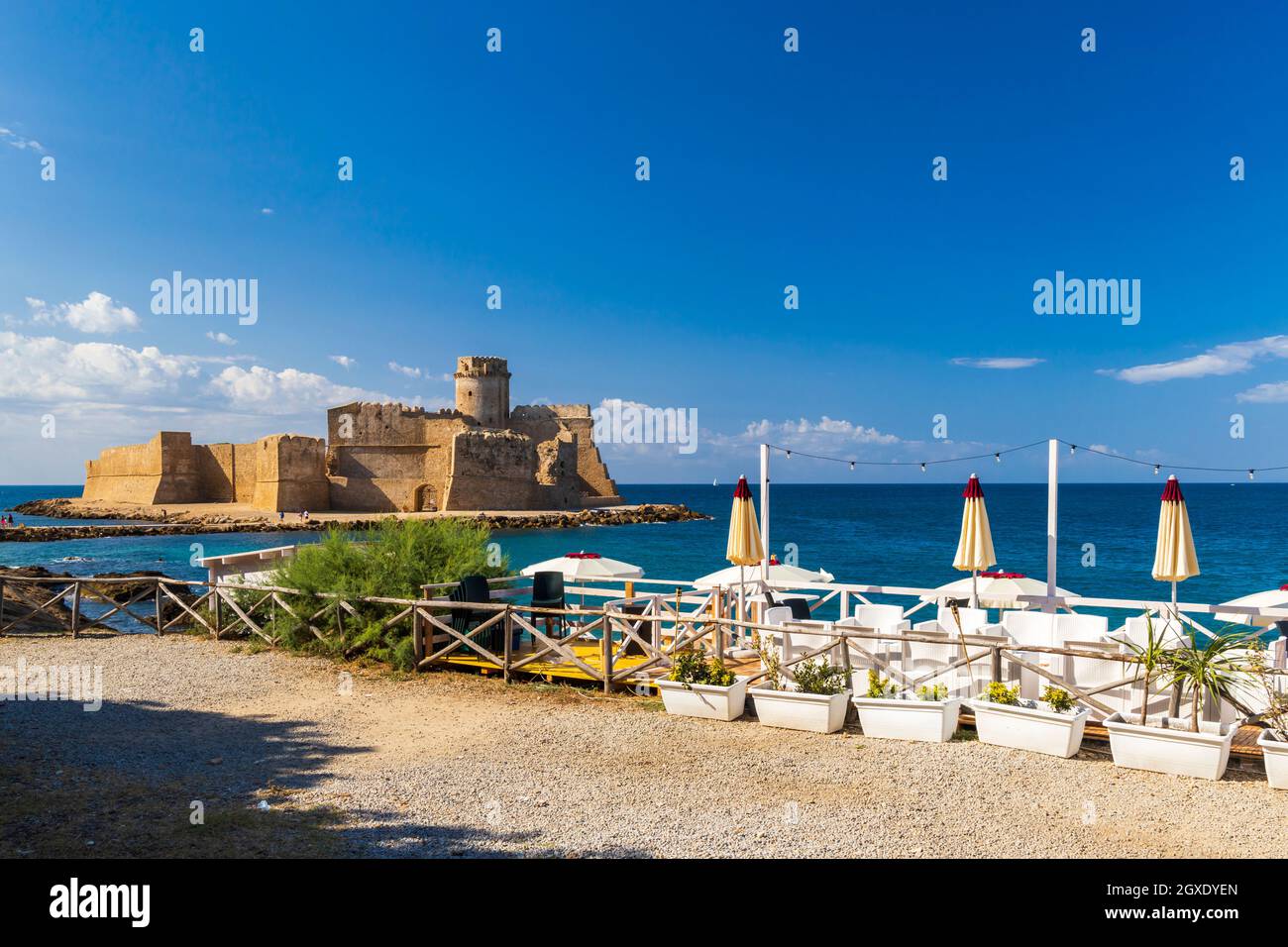 Castle in Isola di Capo Rizzuto, Province of Crotone, Calabria, Italy ...