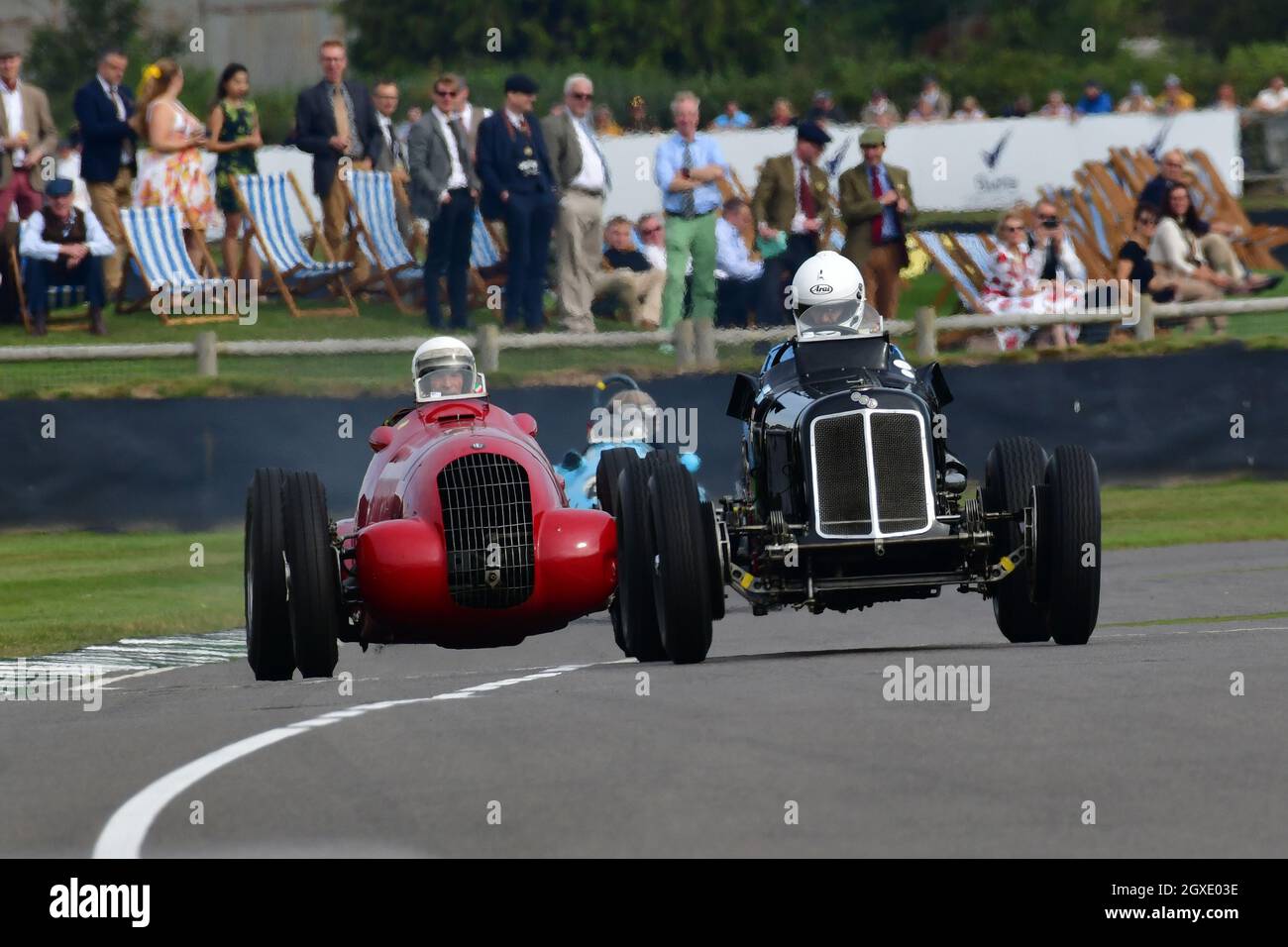 Michael Gans, ERA B-type R1B, Julian Majzub, Alfa Romeo 308C, Festival ...