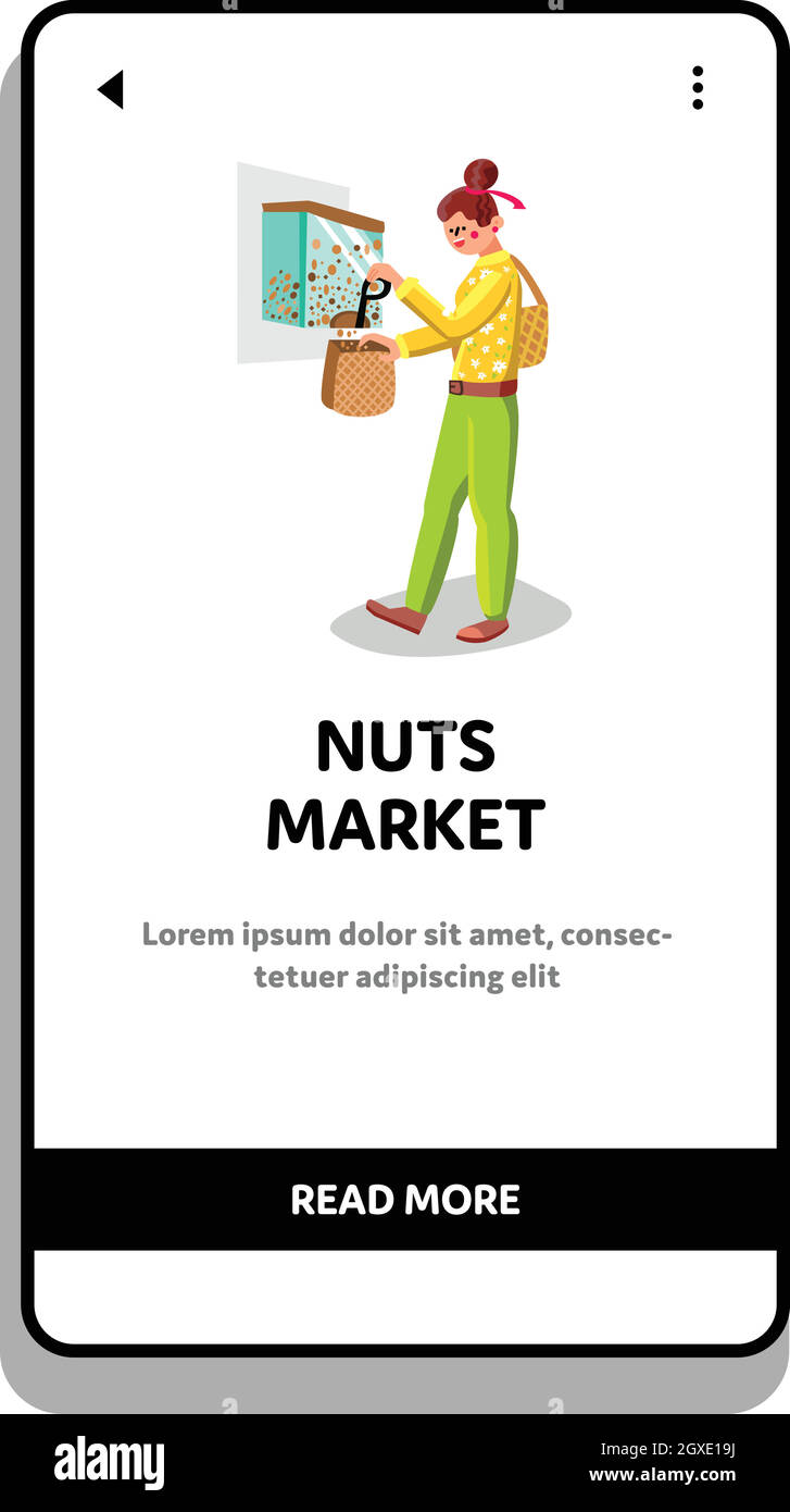 Happy woman shopping products Stock Vector Images - Alamy