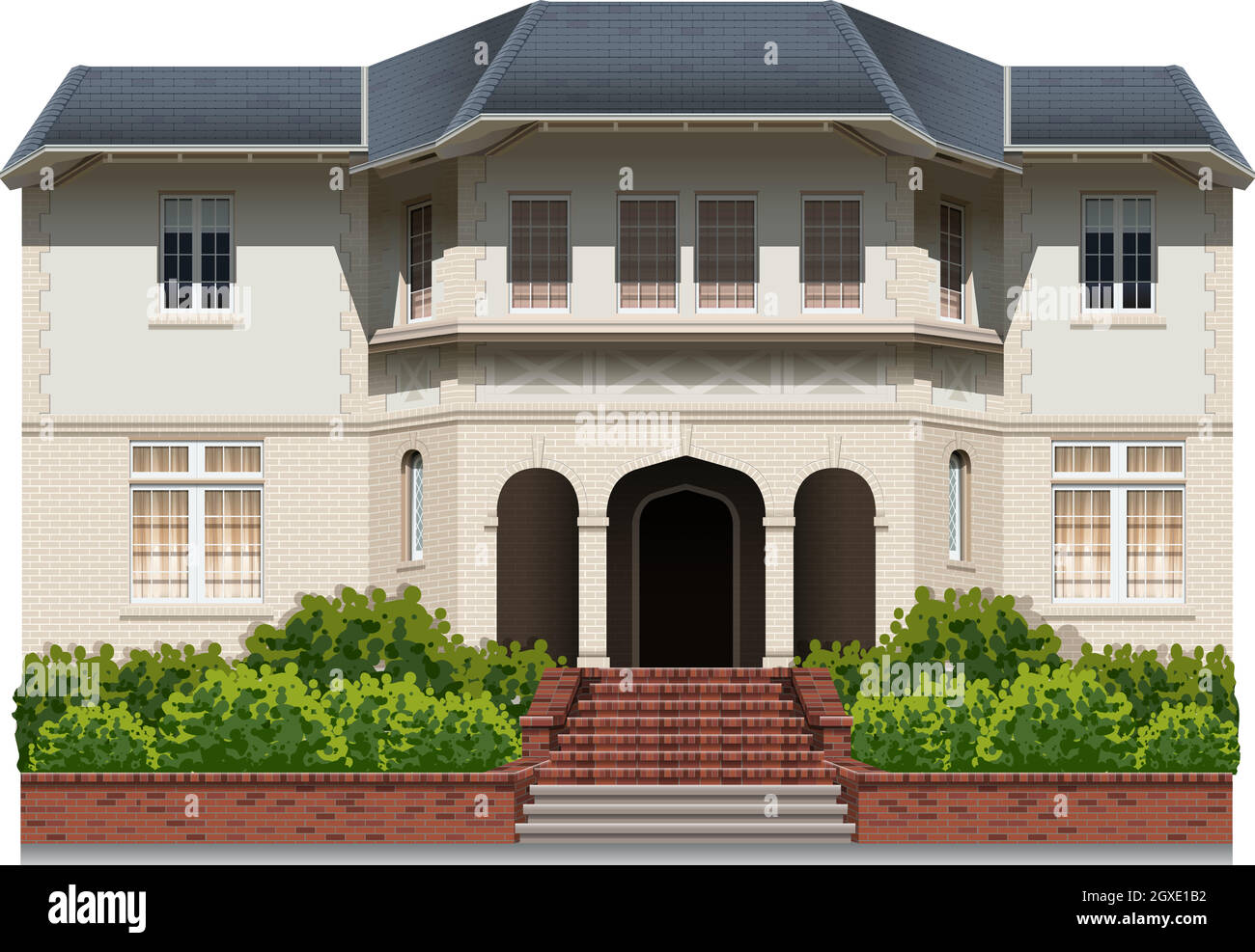 Very old structure Stock Vector Images - Alamy