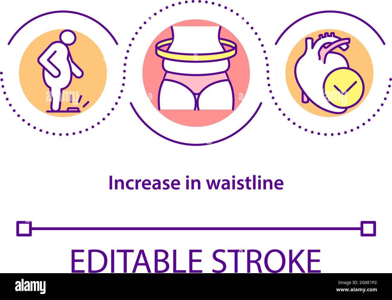 Increase blood pressure Stock Vector Images - Alamy