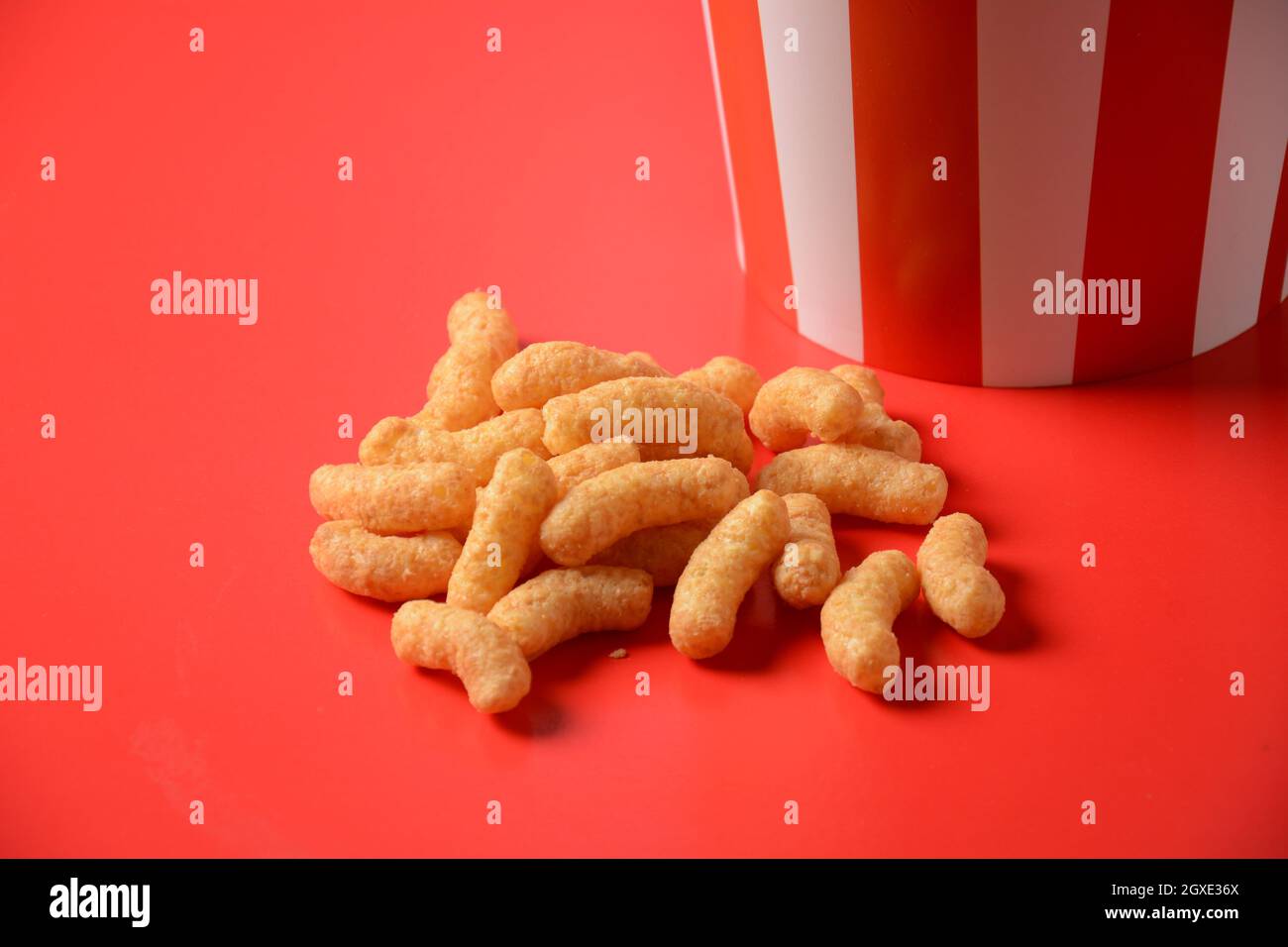 Israeli famous snack Bamba - made of peanut butter. Peanut Flips or ...