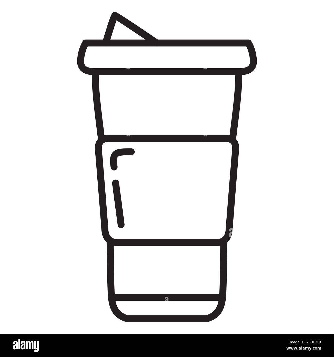 Vector flat illustration.Outline vector illustration Stock Vector Image ...