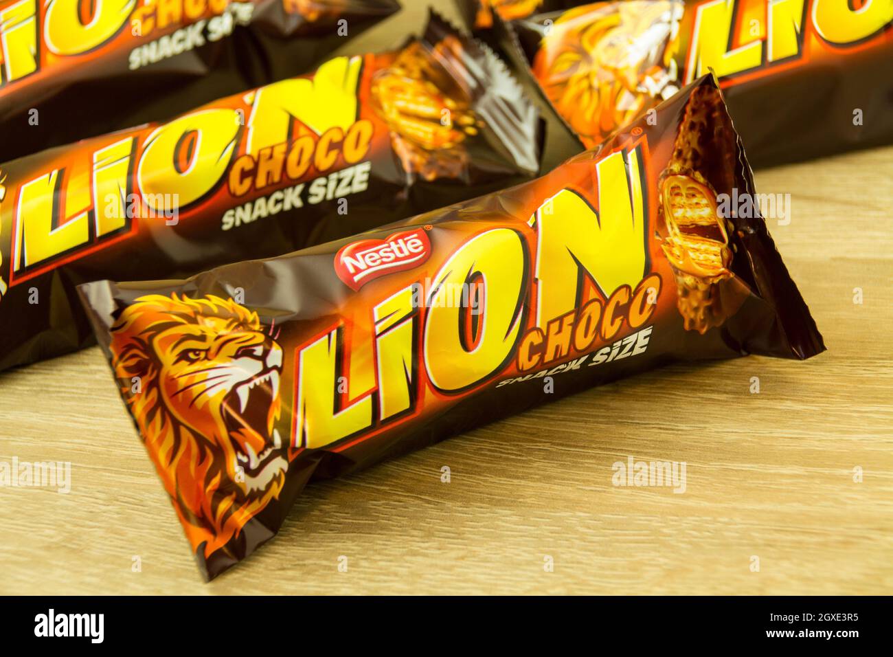 Nestle lion chocolate bars hi-res stock photography and images - Alamy