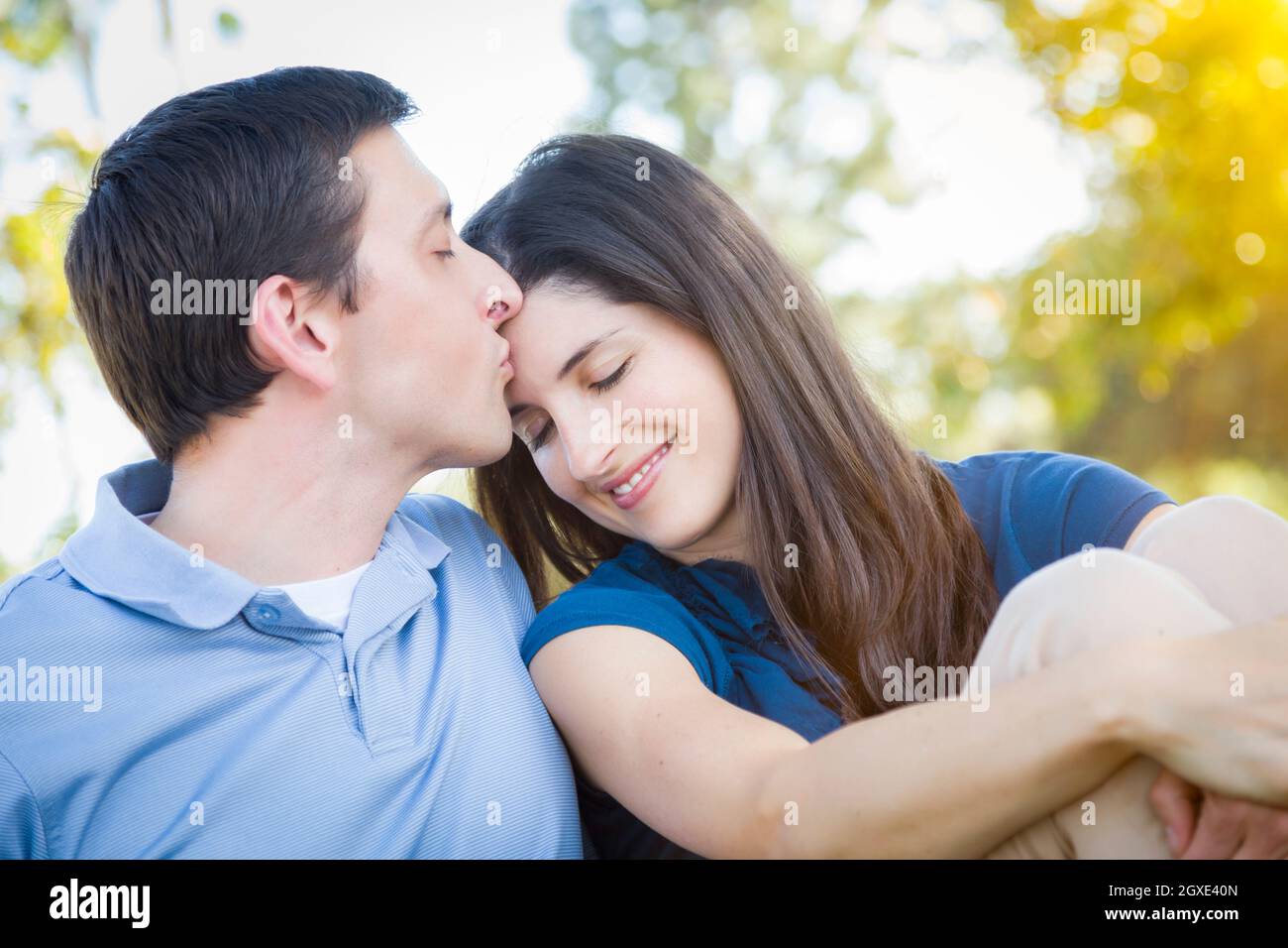 Intimate couple, multi ethnic hi-res stock photography and images - Alamy
