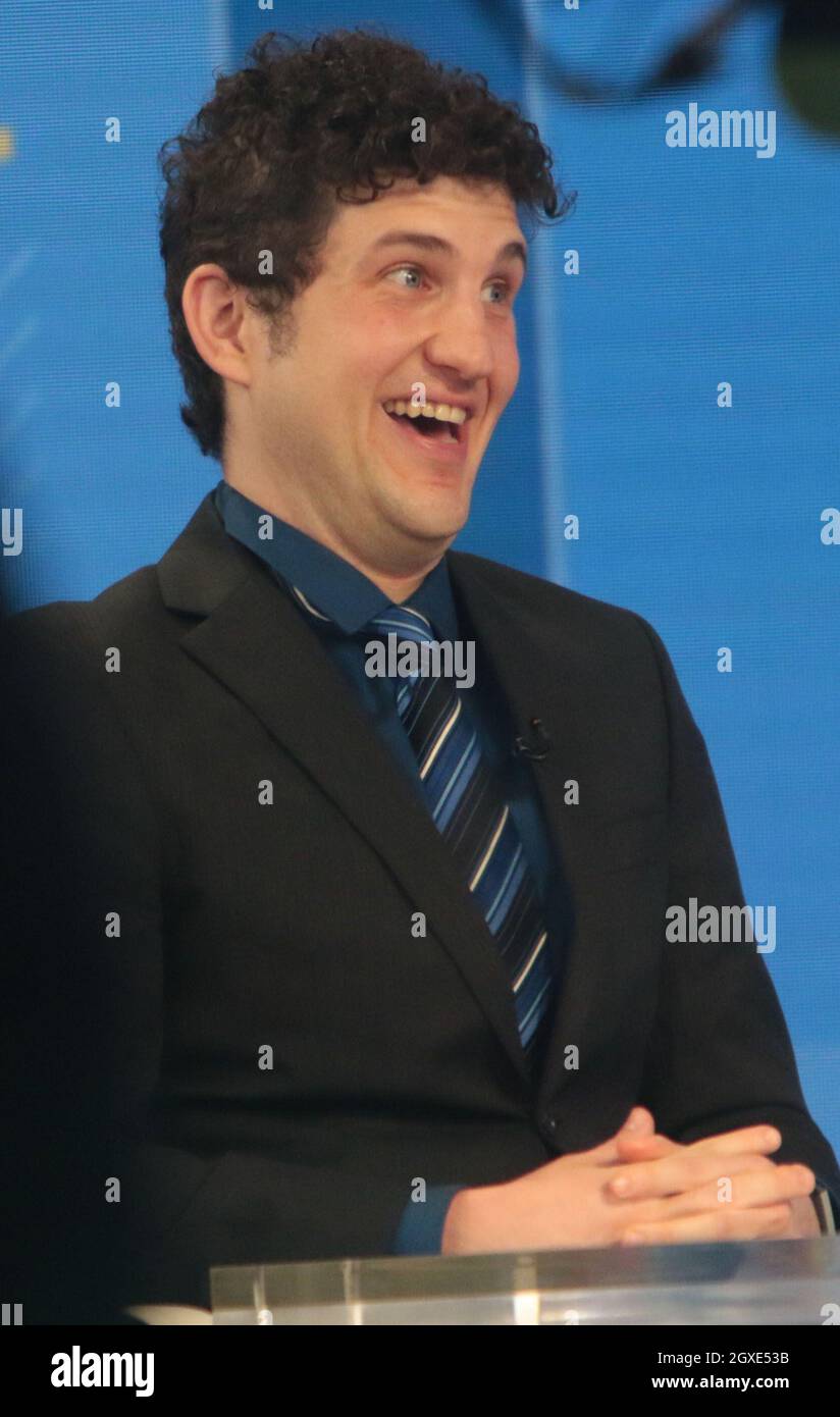 New York, NY, USA. 04th Oct, 2021. Jeopardy champion Matt Amodio on ...
