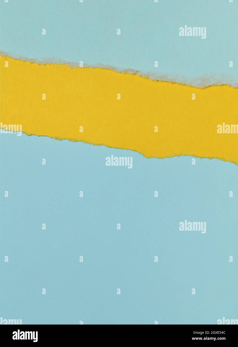 Blue ripped paper Stock Photo - Alamy