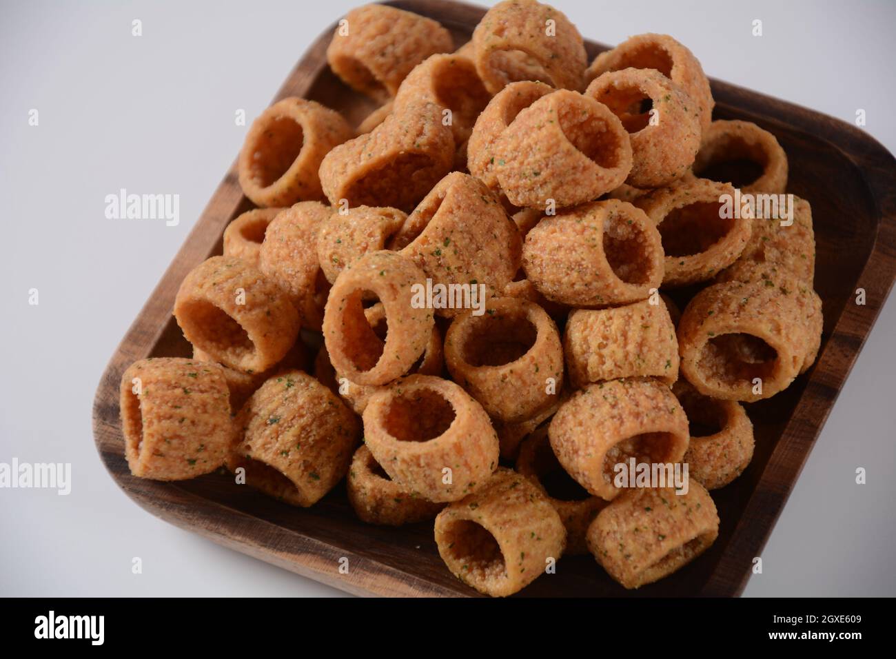 Israeli Bissli - wheat snacks with different flavors and shapes Stock ...