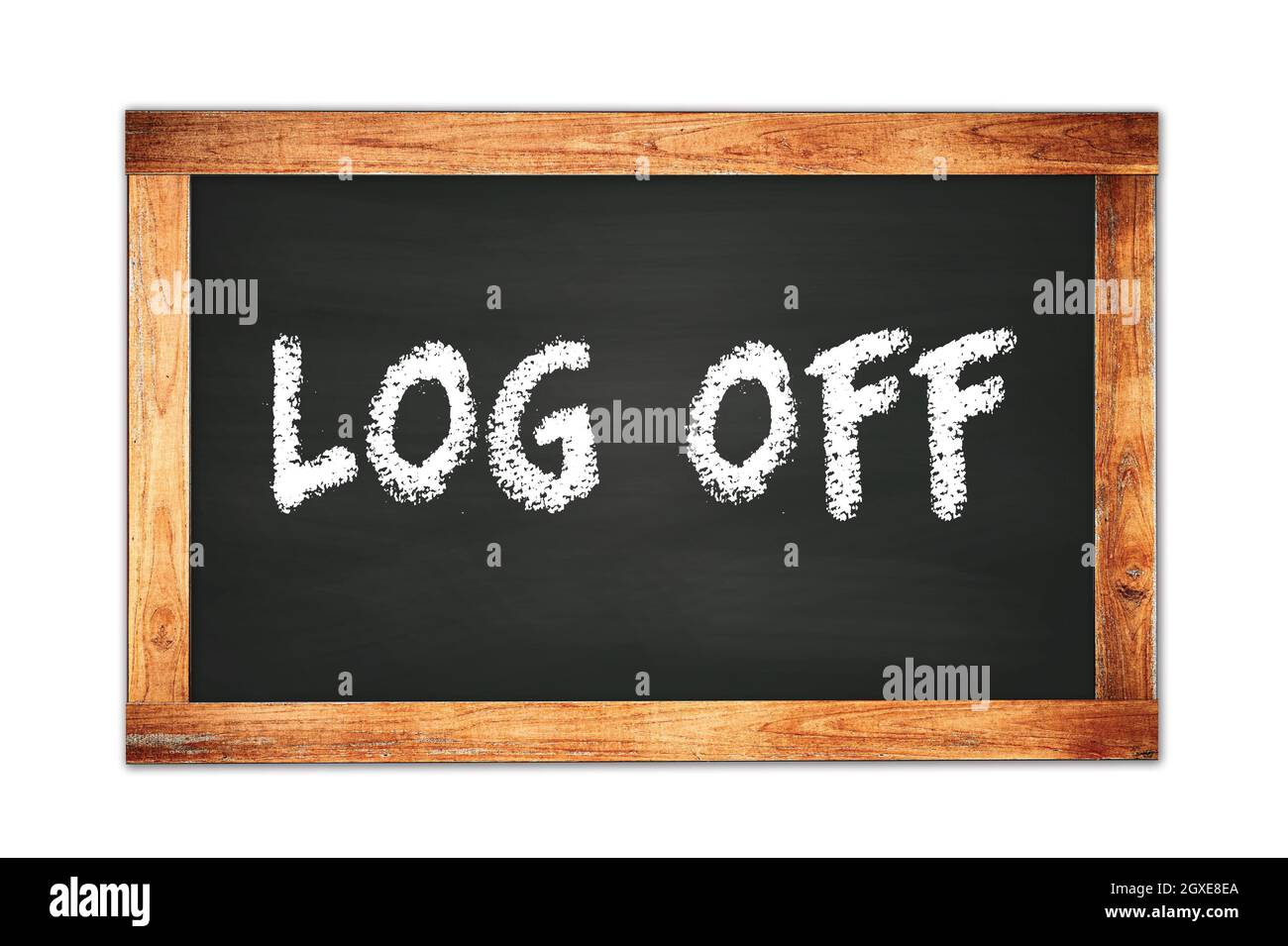 Log off word hi-res stock photography and images - Alamy