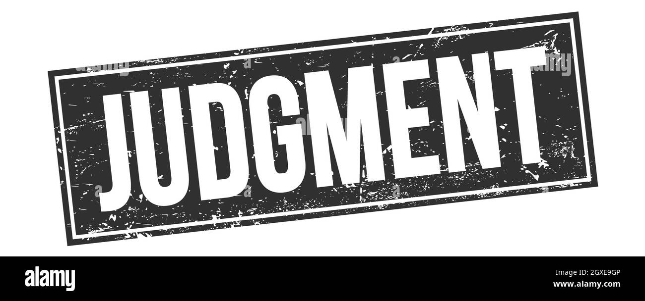 Judgment stamp Cut Out Stock Images & Pictures - Alamy