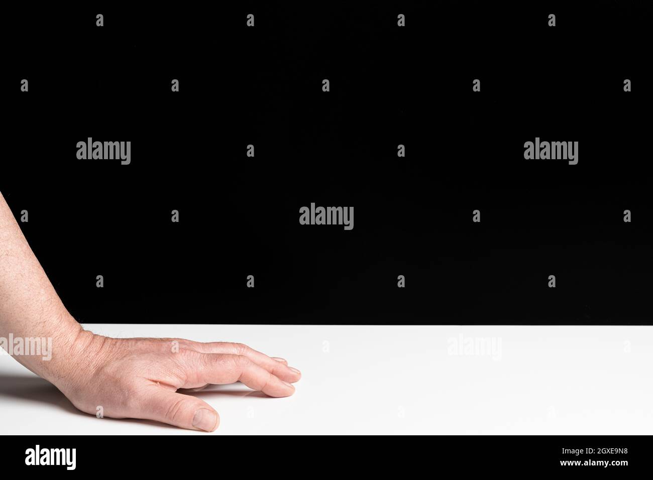 Hand clenched suit hi-res stock photography and images - Alamy