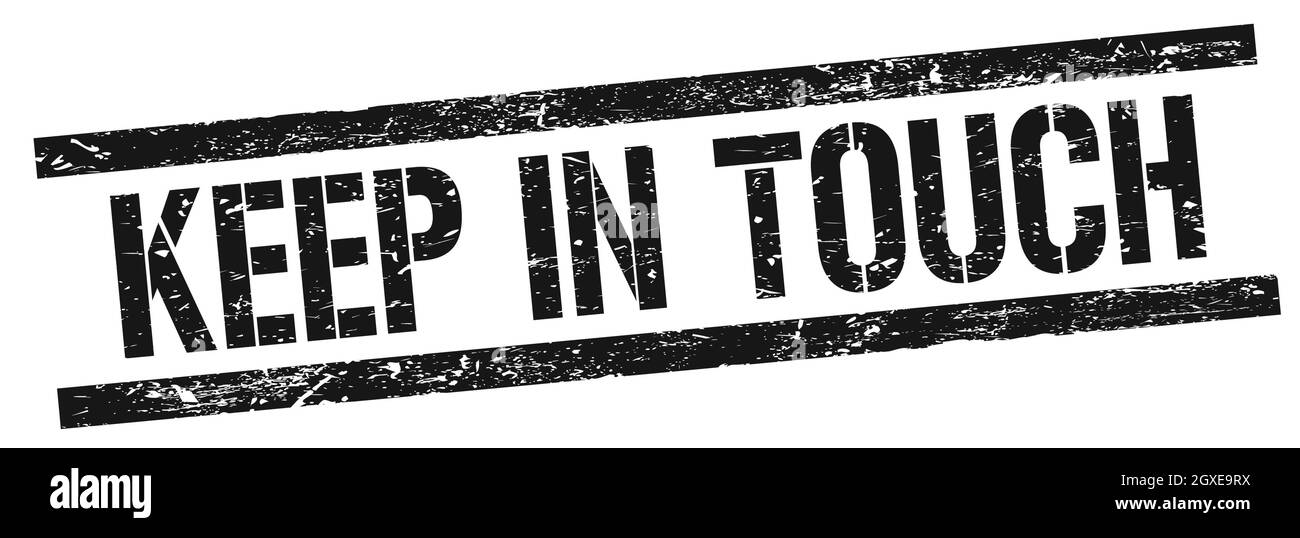 Keep in touch stamp hi-res stock photography and images - Alamy