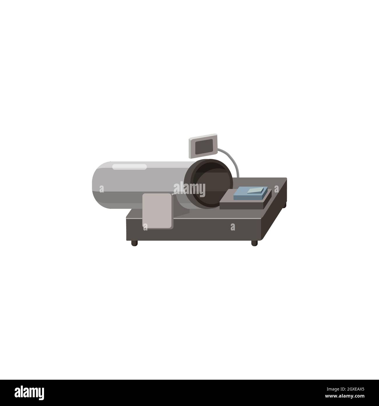 Magnetic resonance imaging device Cut Out Stock Images & Pictures - Alamy