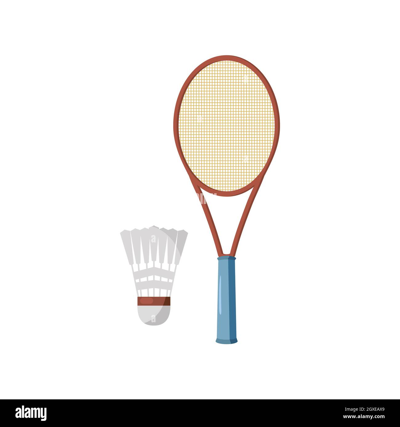 Badminton Shuttlecock Cartoon High Resolution Stock Photography and ...