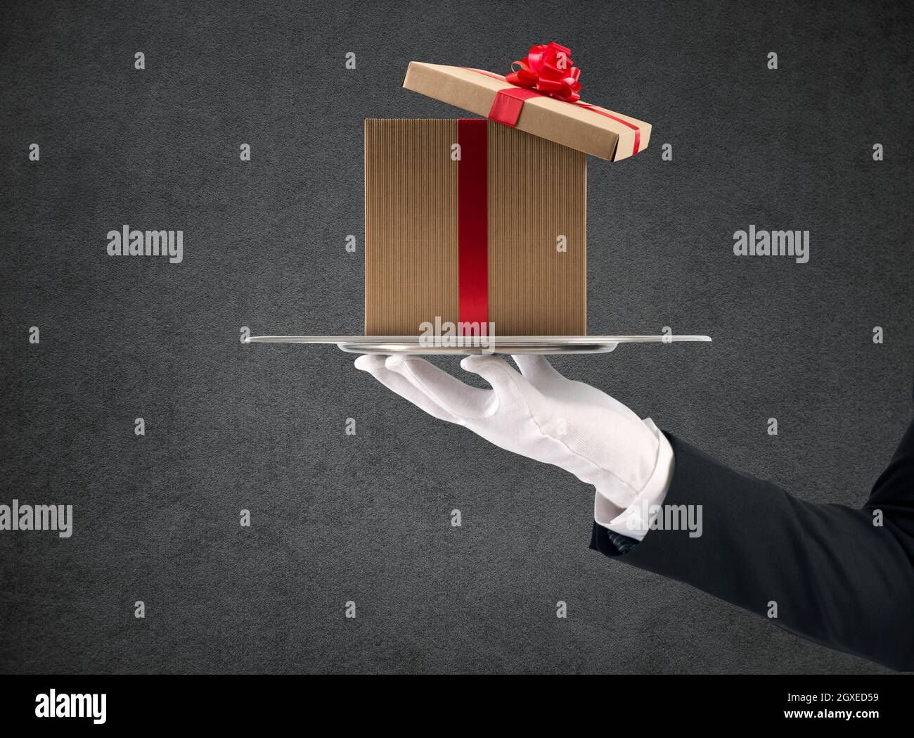 Luxury christmas restaurant waiter hi-res stock photography and images ...