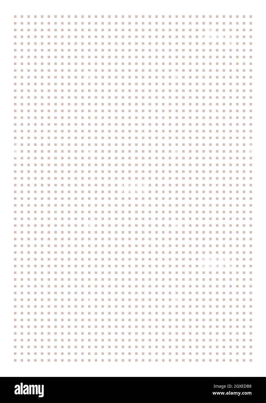 Grid paper. Dotted grid on white background. Abstract dotted ...