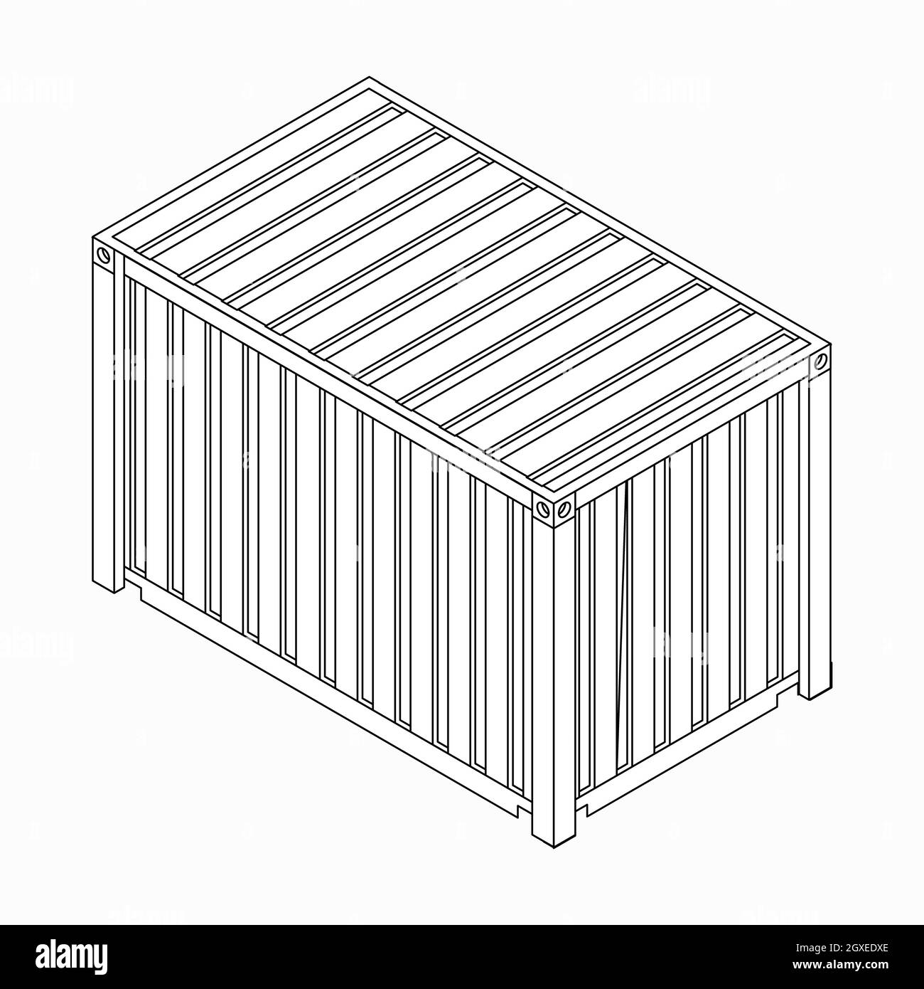 Container ship dock in Cut Out Stock Images & Pictures - Alamy