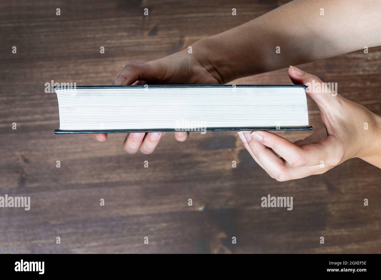 Closed Book Desk High Resolution Stock Photography and Images - Alamy
