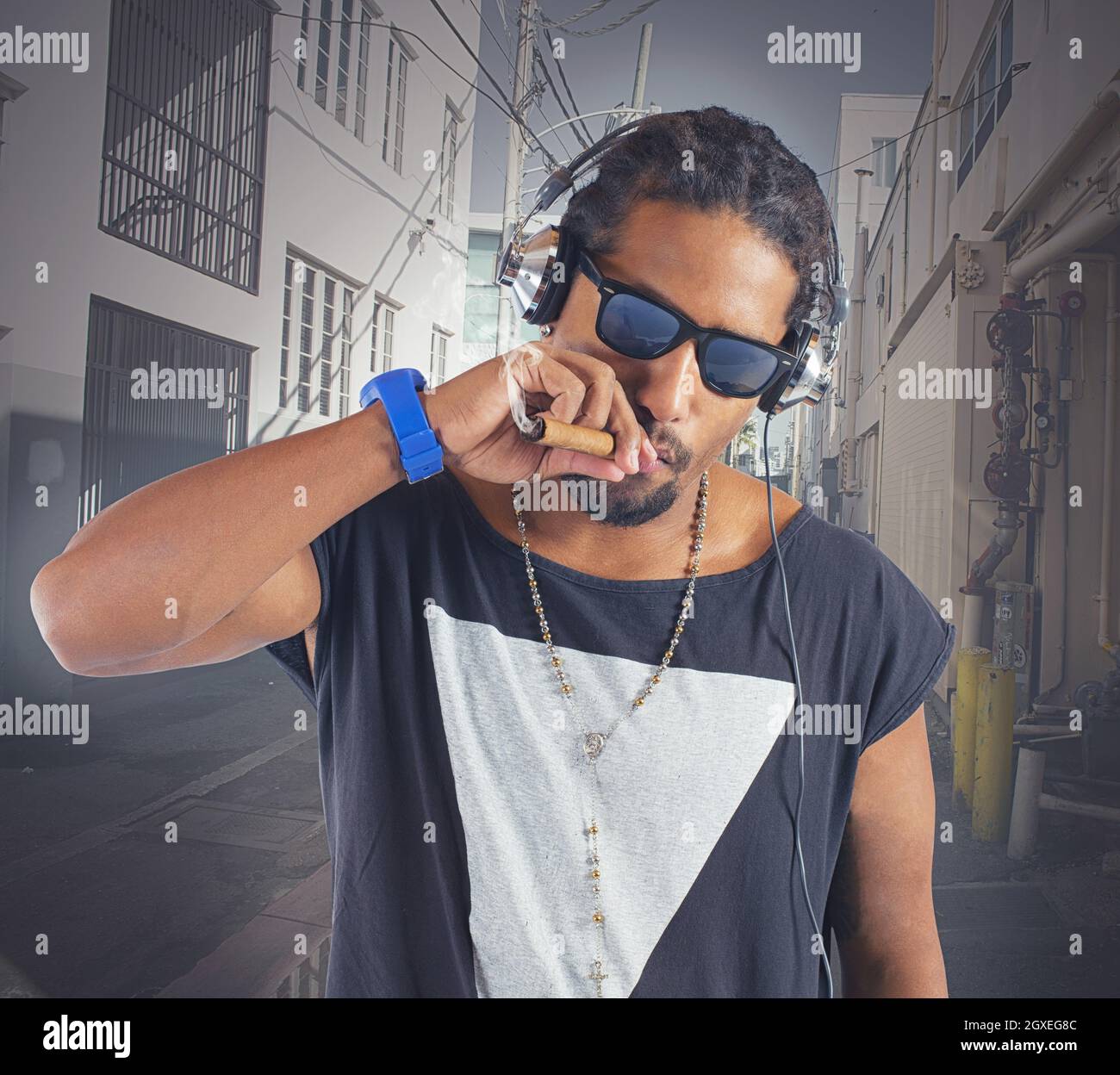 Boy leader of a gang of slum Stock Photo - Alamy