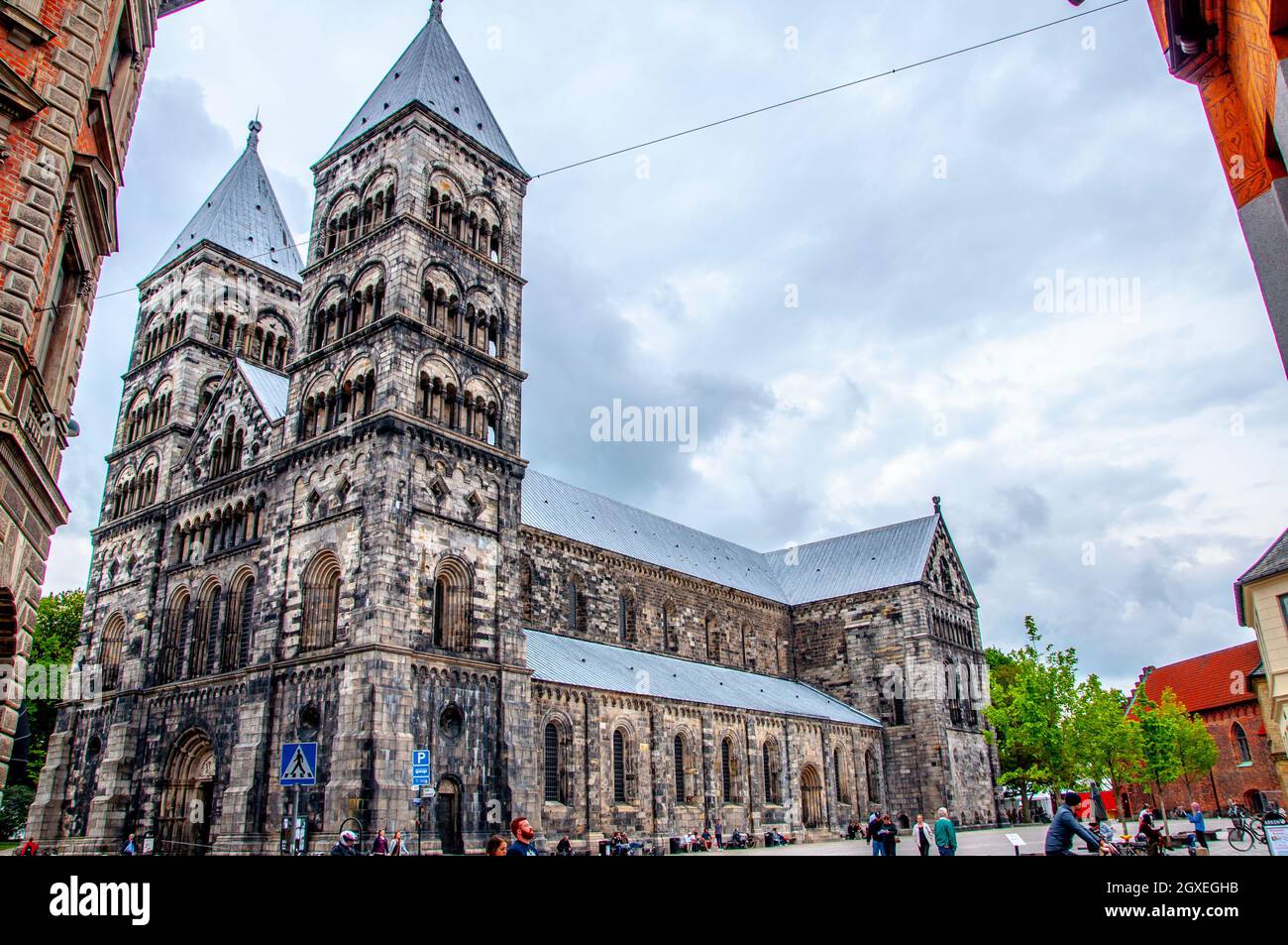 Lunds domkyrka historic cathedral hi-res stock photography and images ...