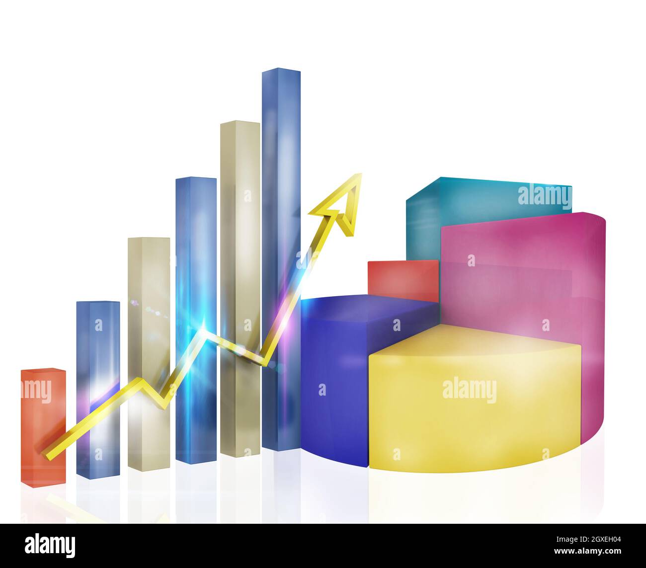 Analysis of profit with charts and statistics Stock Photo - Alamy