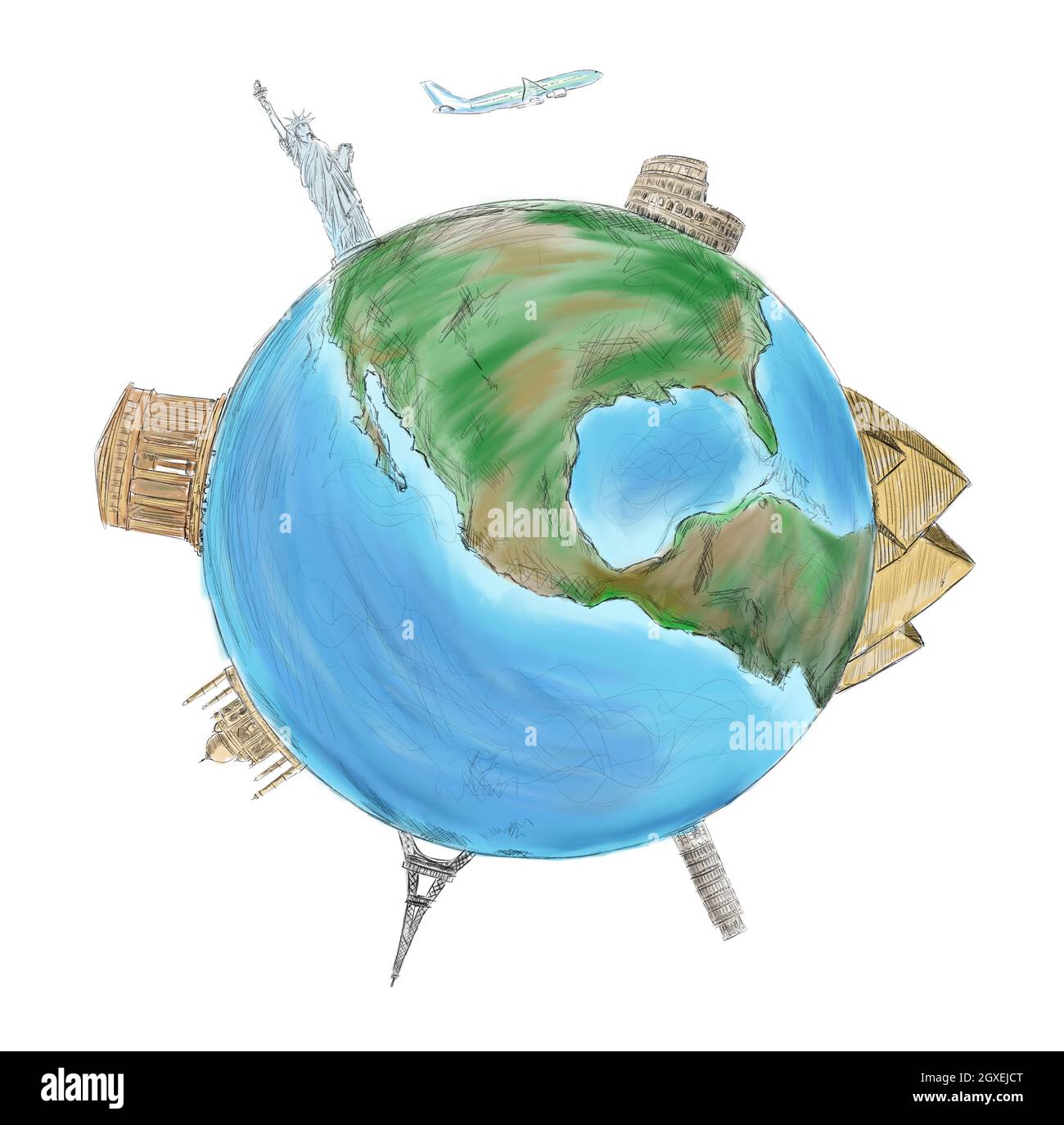 A whole world to see and discover Stock Photo - Alamy