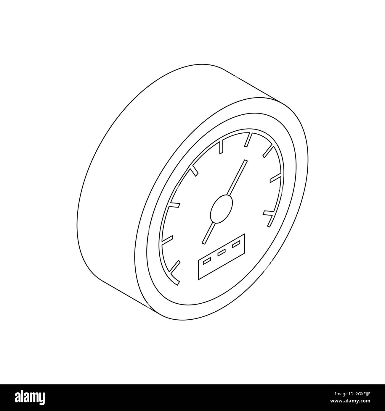 Tachometer Drawing