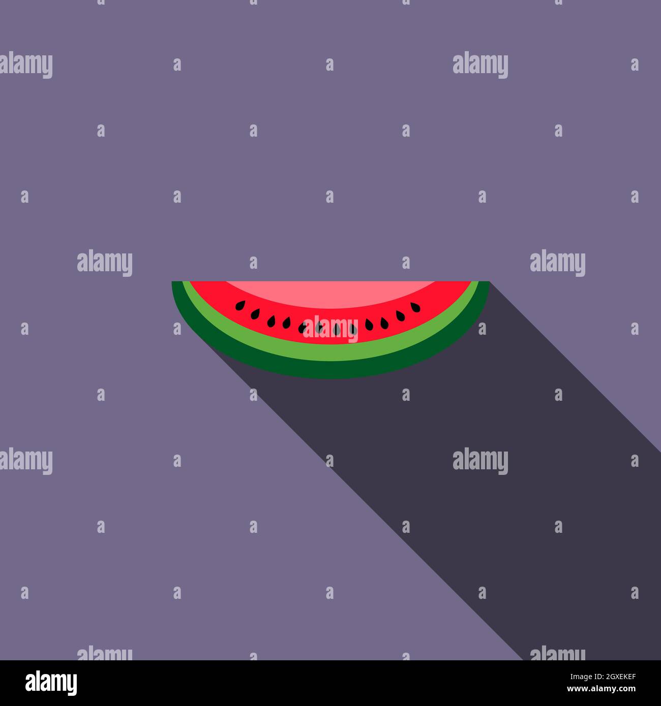 Watermelon slice illustration vector hi-res stock photography and ...