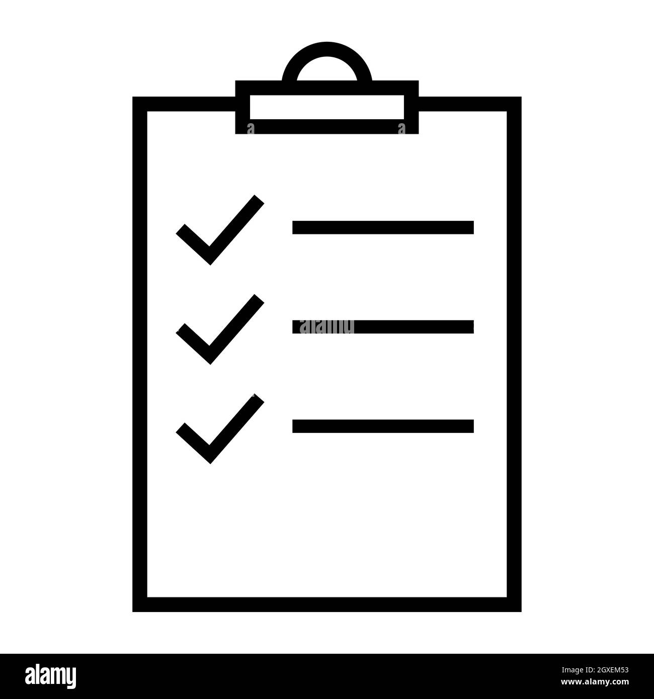 Clipboard Checklist Icon