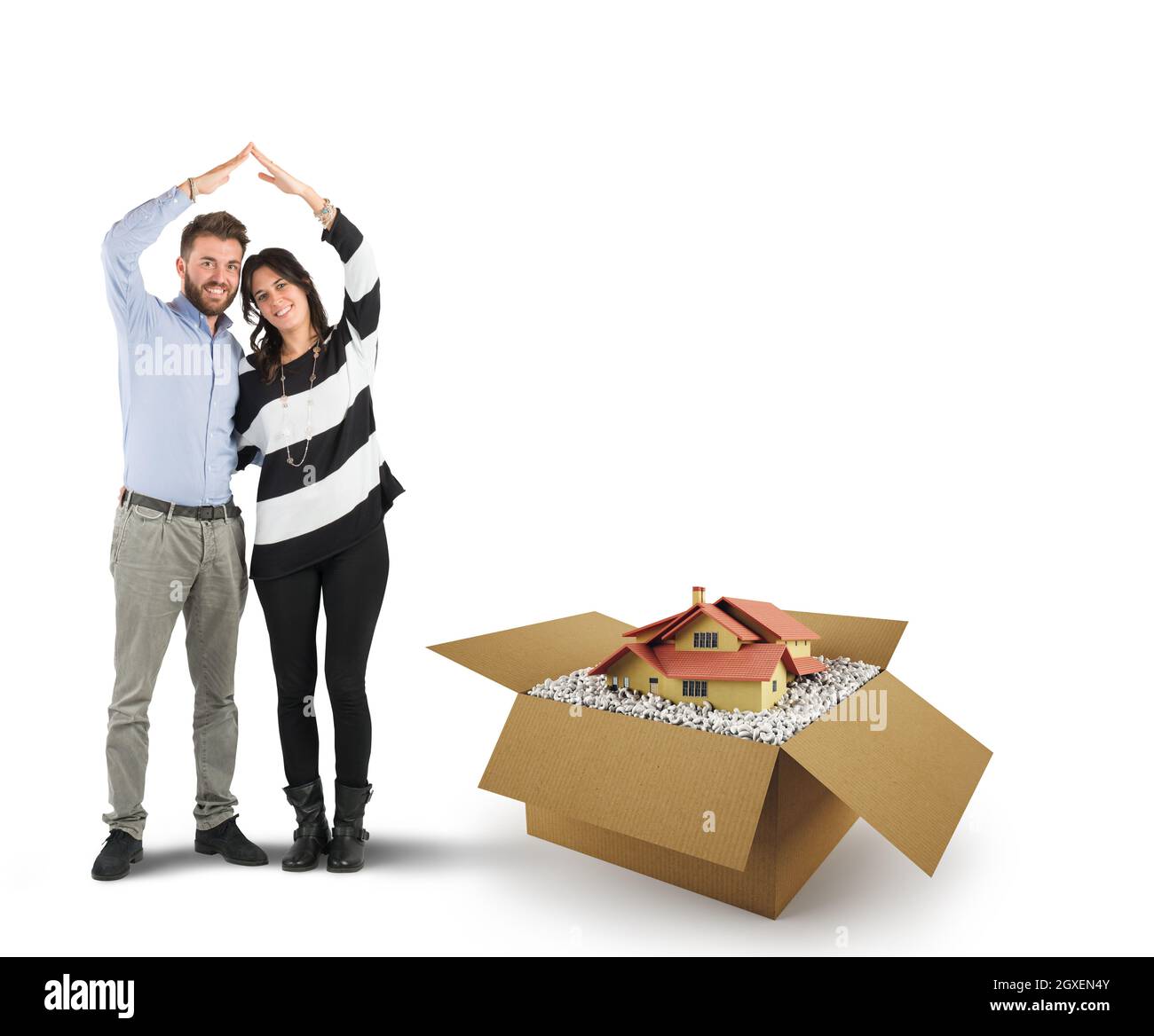Together we deliver Cut Out Stock Images & Pictures - Alamy