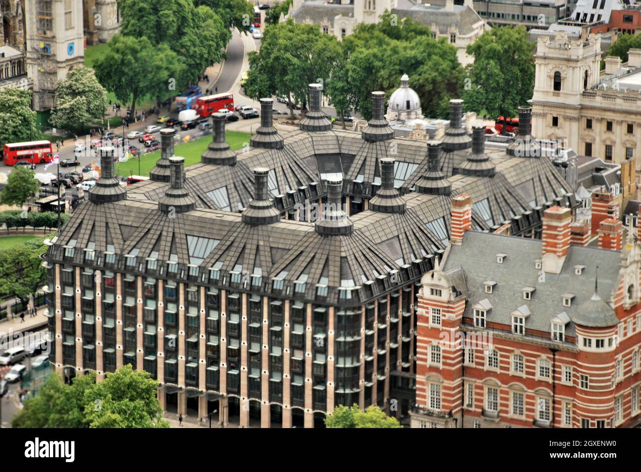 Scenic view from London Eye, London, United Kingdom Stock Photo - Alamy