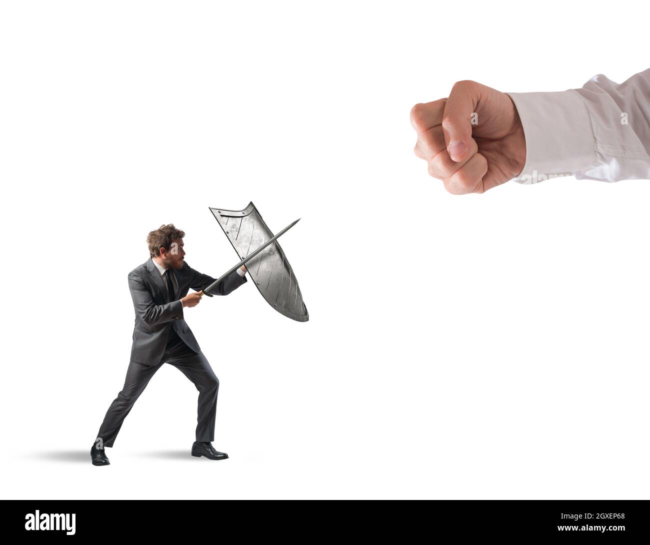 Big Person Small Person Beating Up