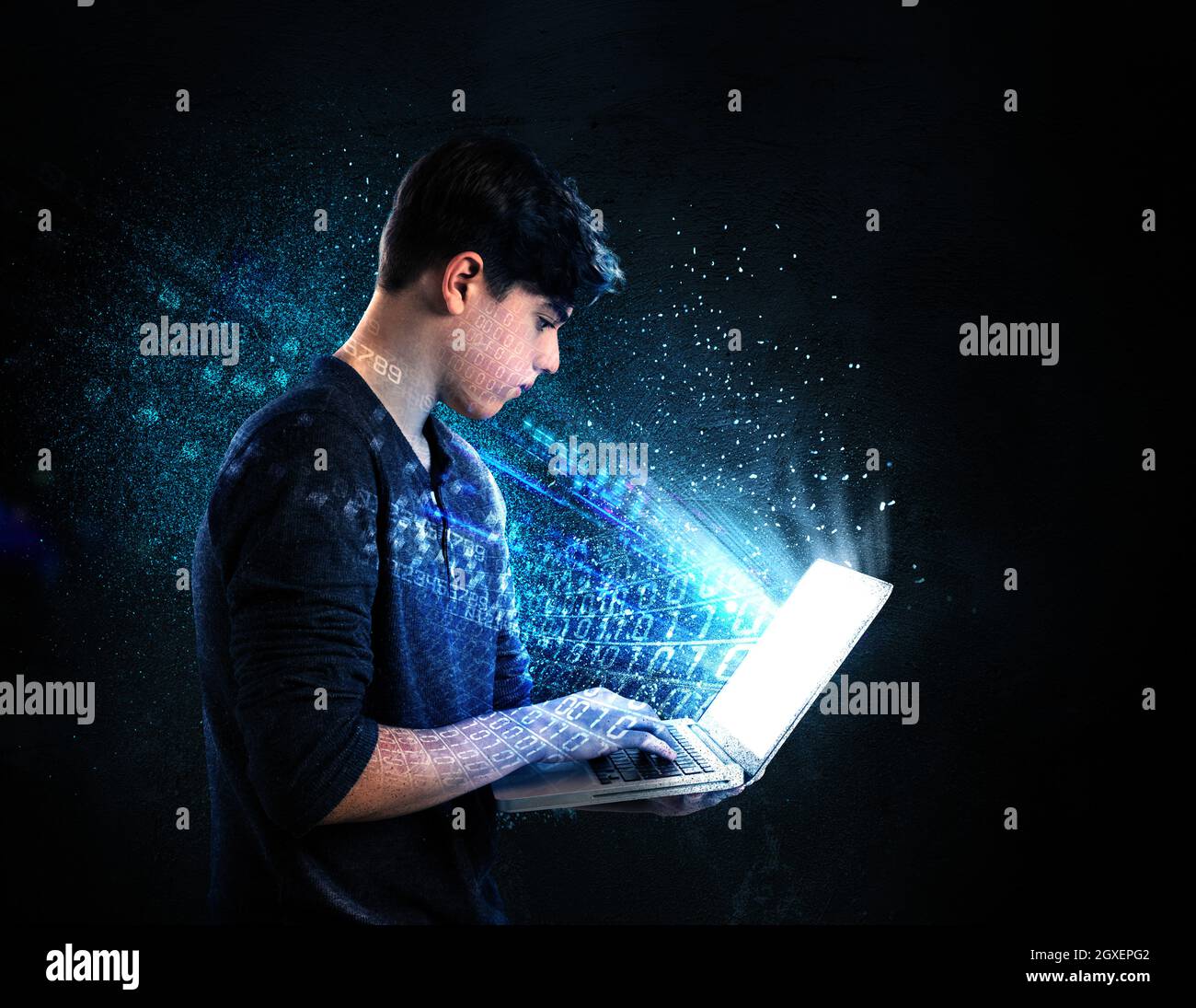 Screen dependency hi-res stock photography and images - Alamy